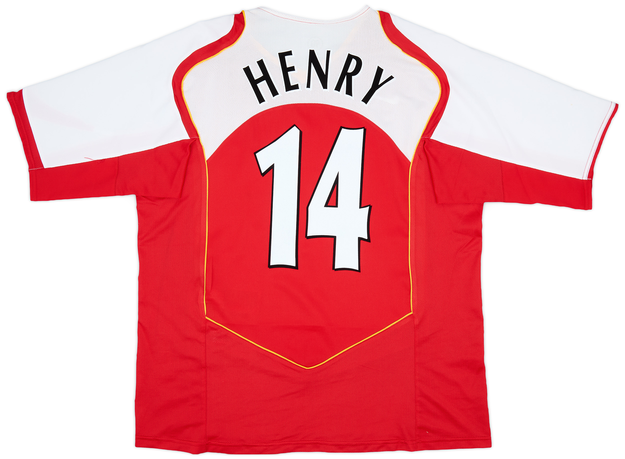 2004-05 Arsenal Home Shirt Henry #14 - 9/10 - (XL)