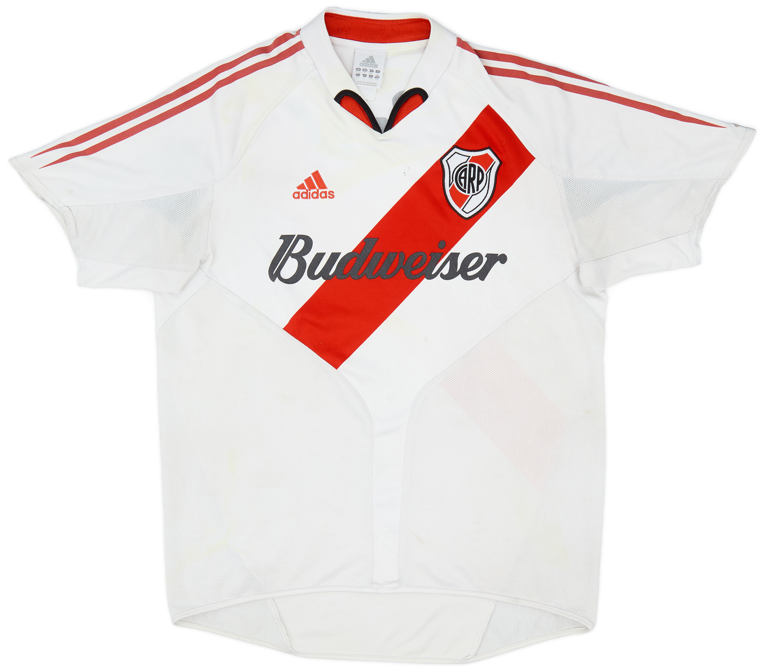 2004-05 River Plate Home Shirt - 4/10 - (L/XL)