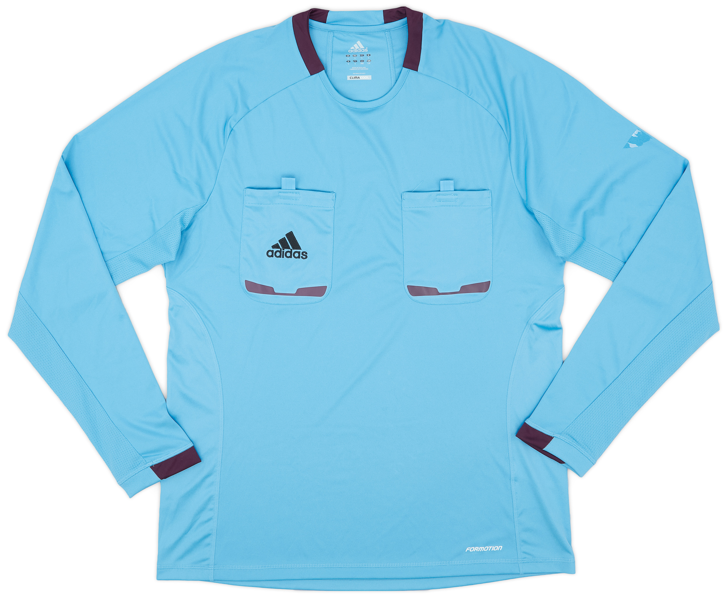 2011-12 adidas Referee Template L/S Shirt - 7/10 - (L)