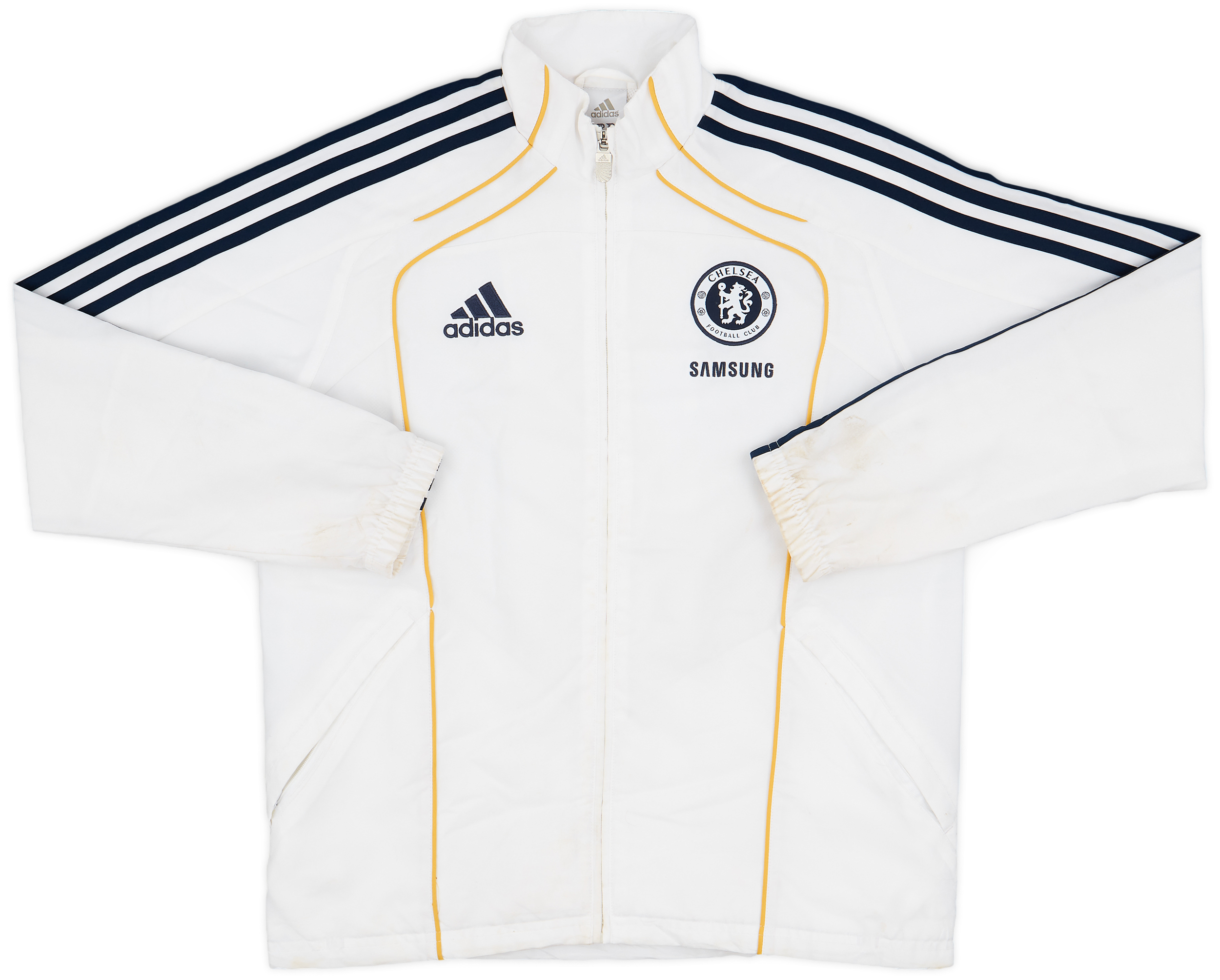 2010-11 Chelsea adidas Track Jacket - 7/10 - (L.Boys)