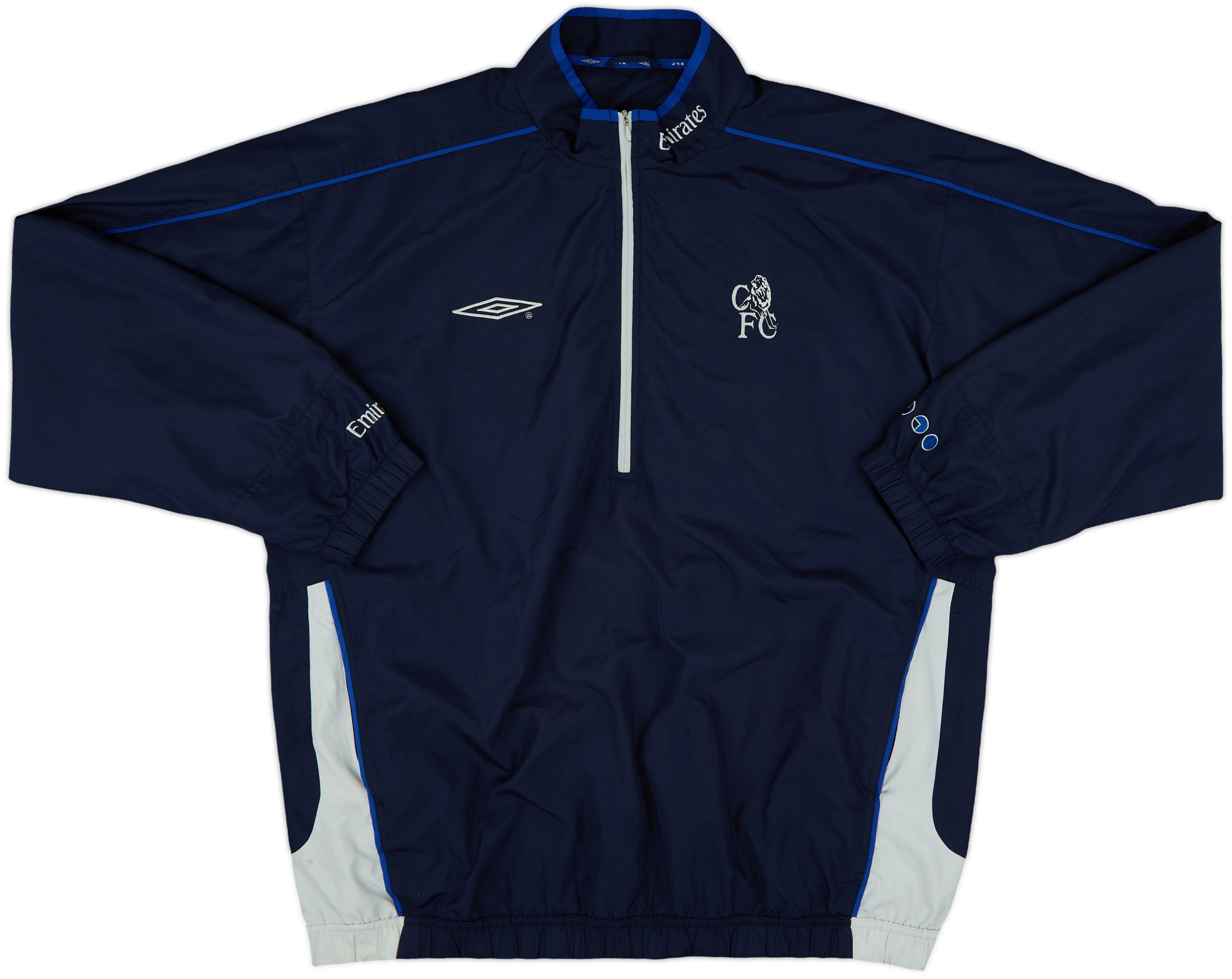 2004-05 Chelsea Umbro 1/4 Zip Training Top - 7/10 - (XXL)