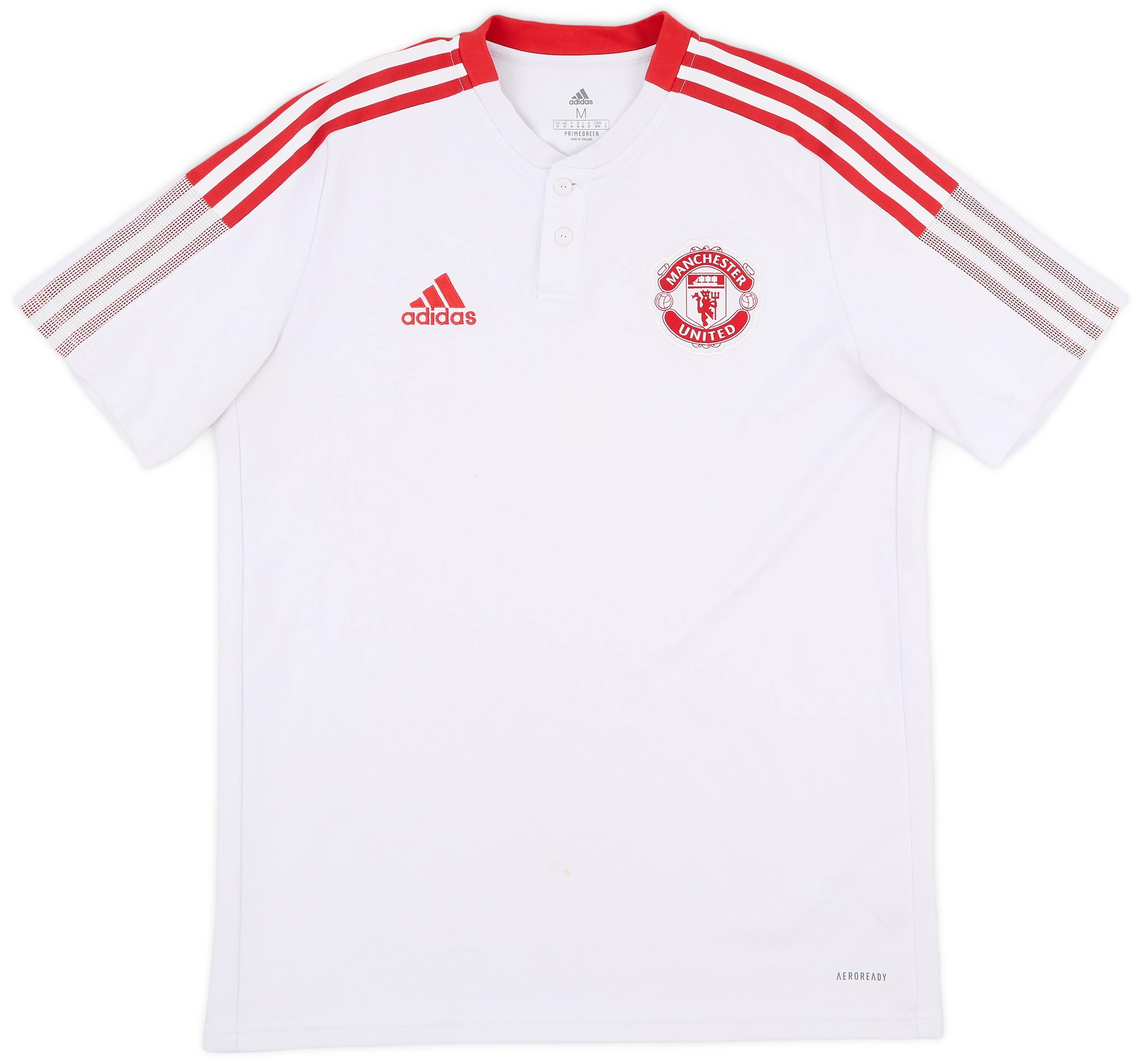 2021-22 Manchester United adidas Polo Shirt - 5/10 - (M)