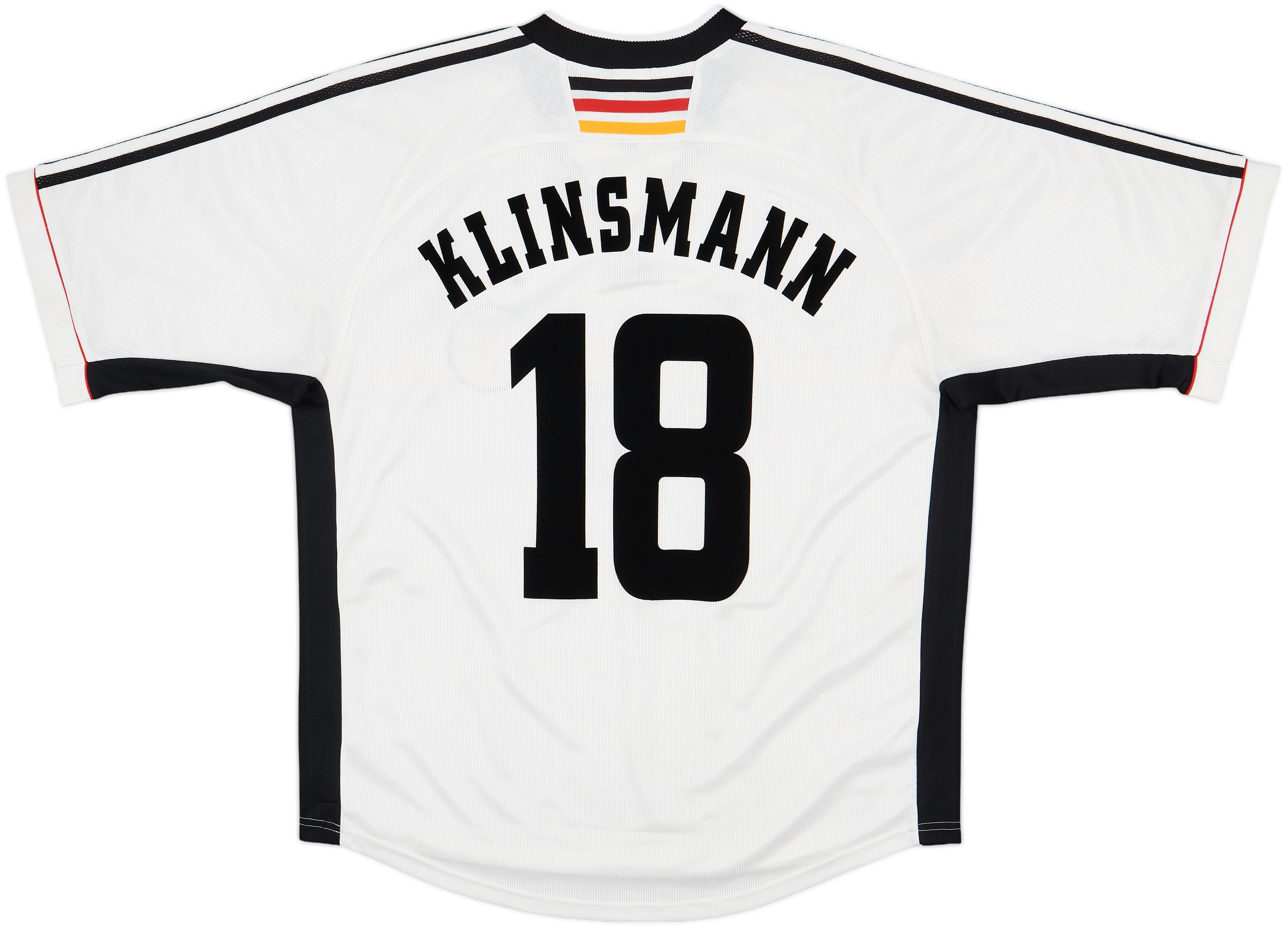 1998-00 Germany Home Shirt Klinsmann #18 - 8/10 - (XL)