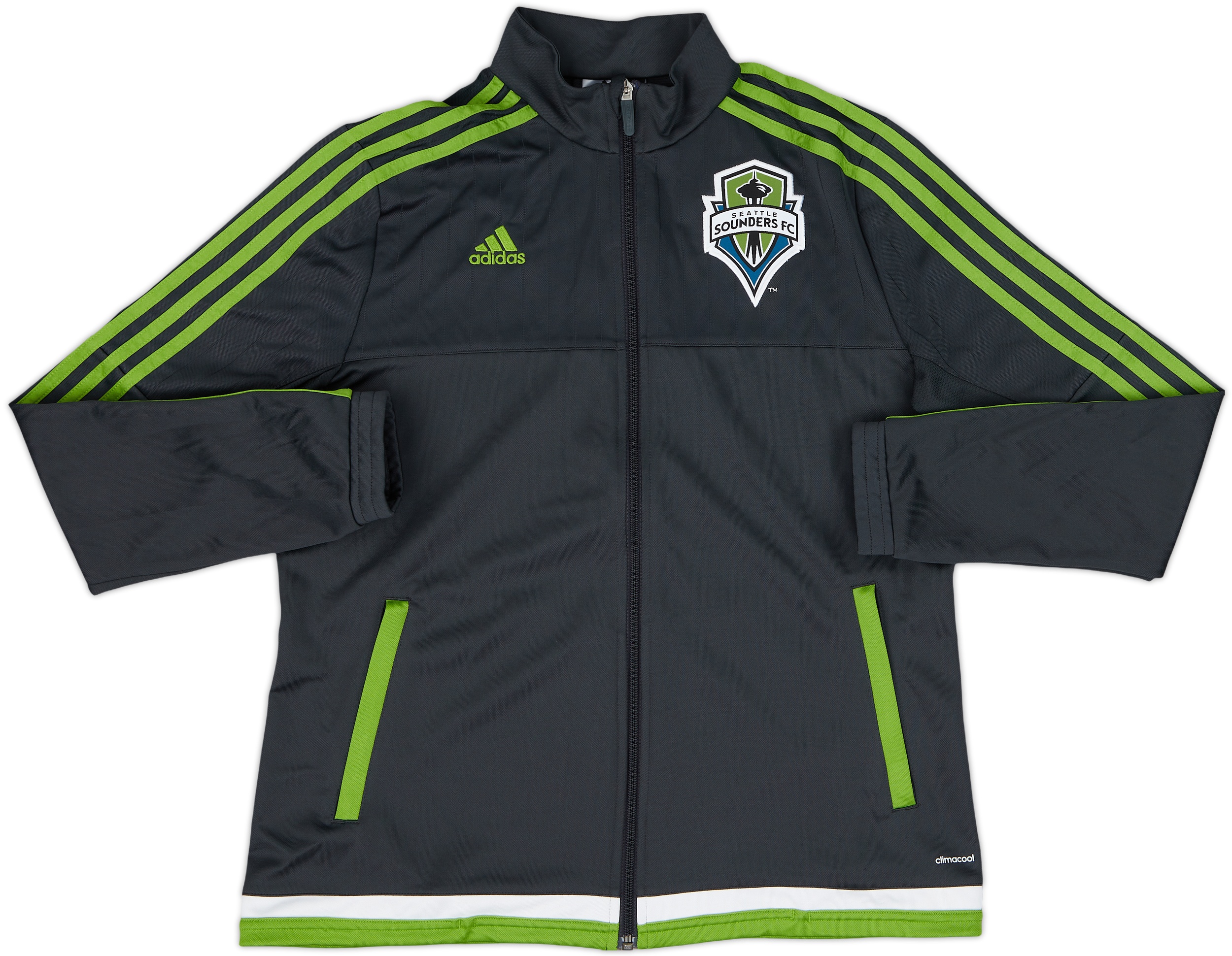 2014-15 Seattle Sounders adidas Track Jacket - 10/10 - (Women's L)