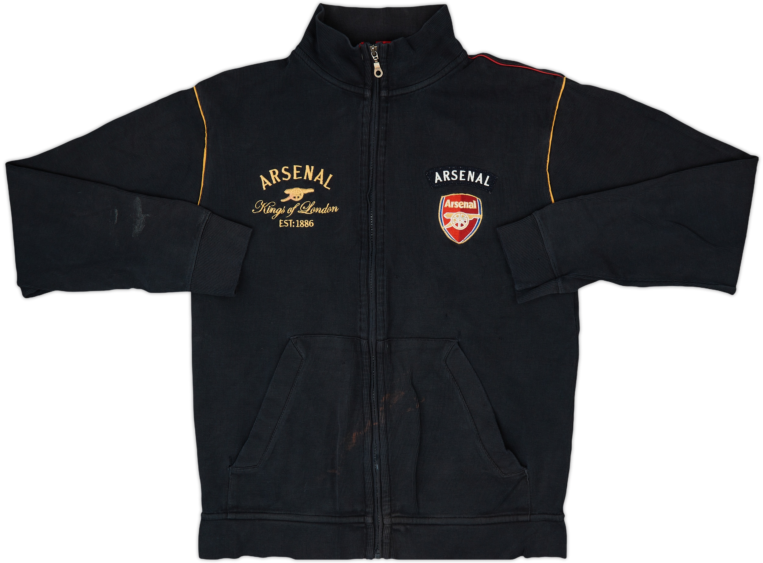 2008-09 Arsenal Track Jacket - 8/10 - (M)