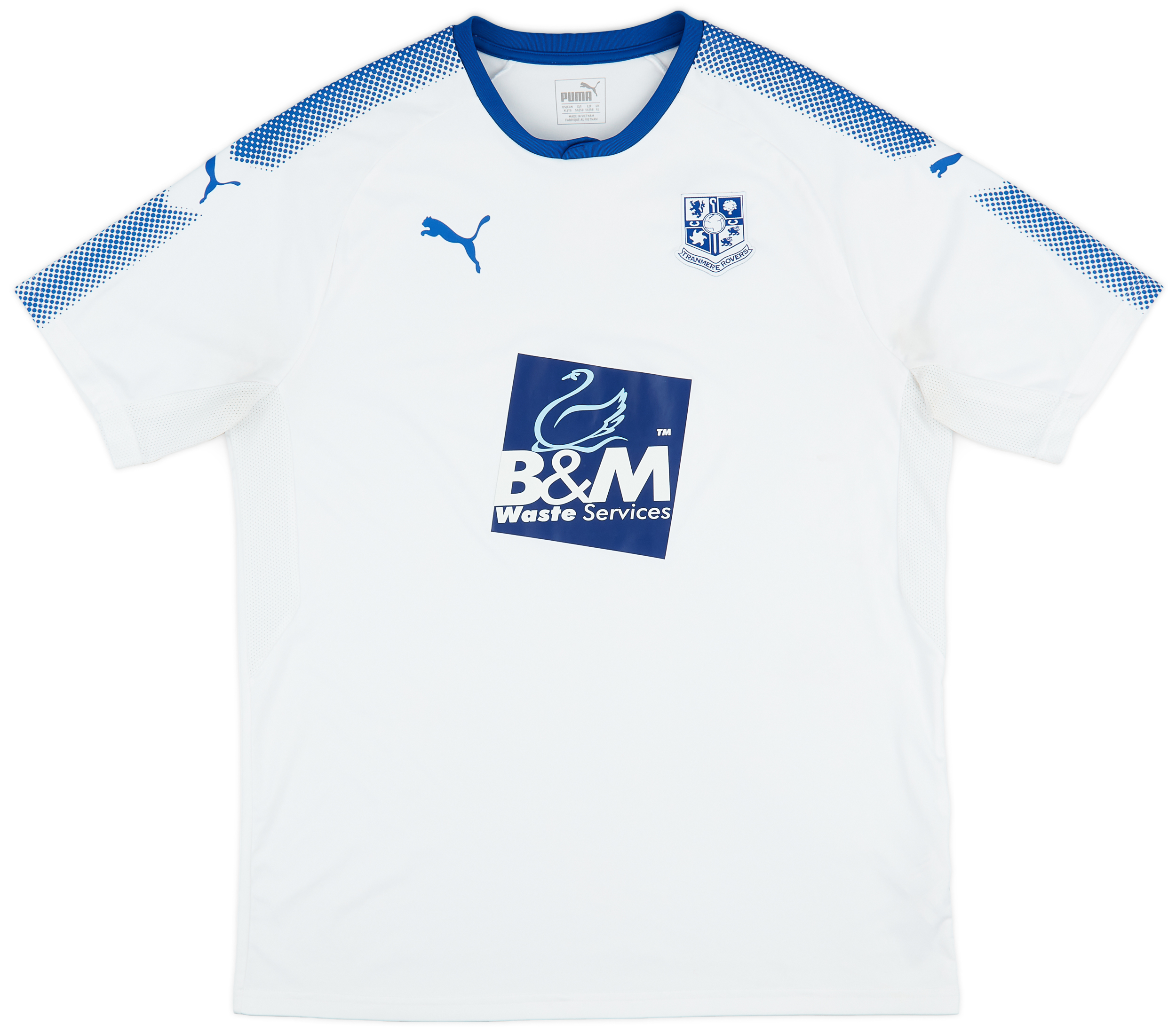 2017-18 Tranmere Rovers Home Shirt - 8/10 - (XL)