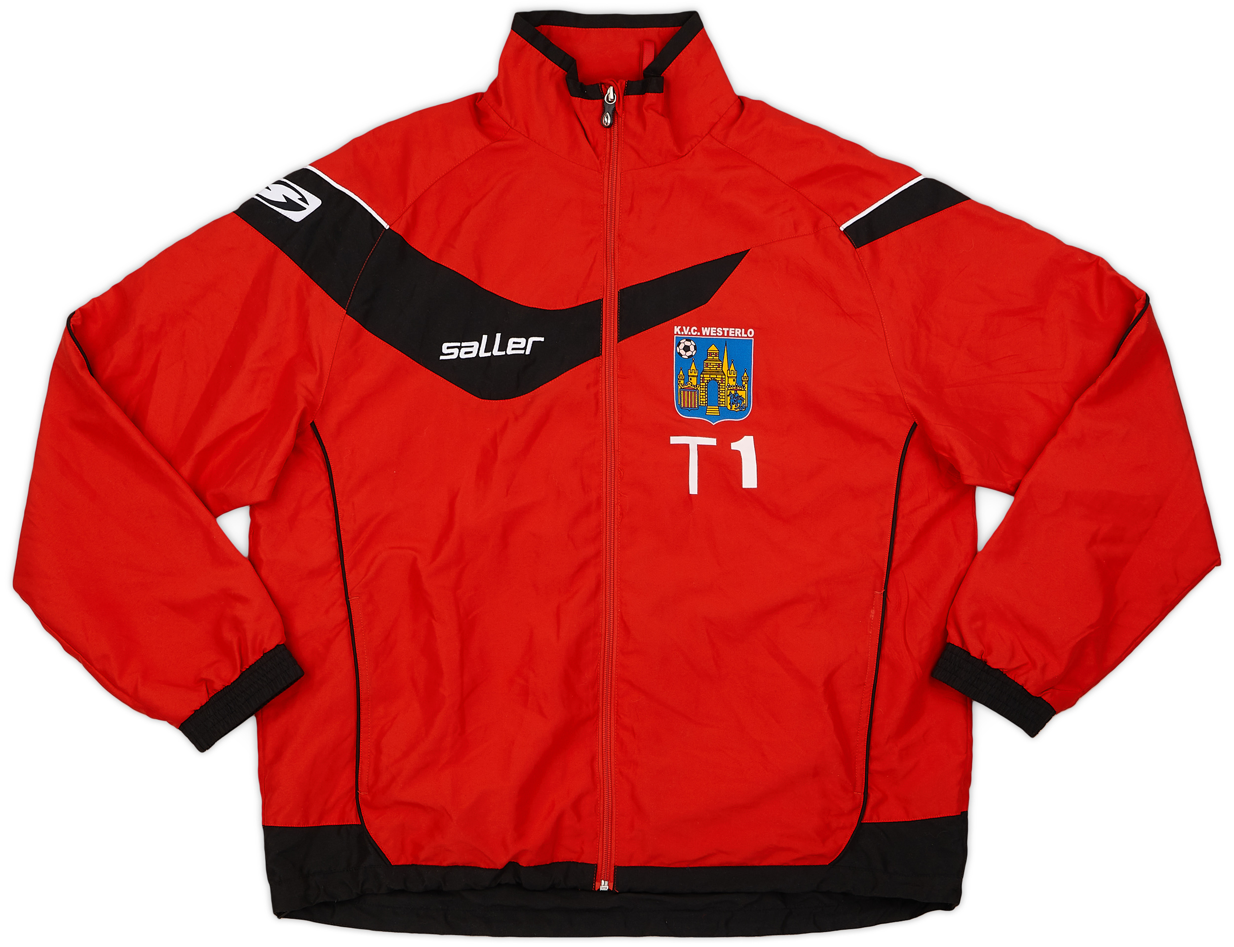2008-09 KVC Westerlo Saller Track Jacket - 9/10 - (L)