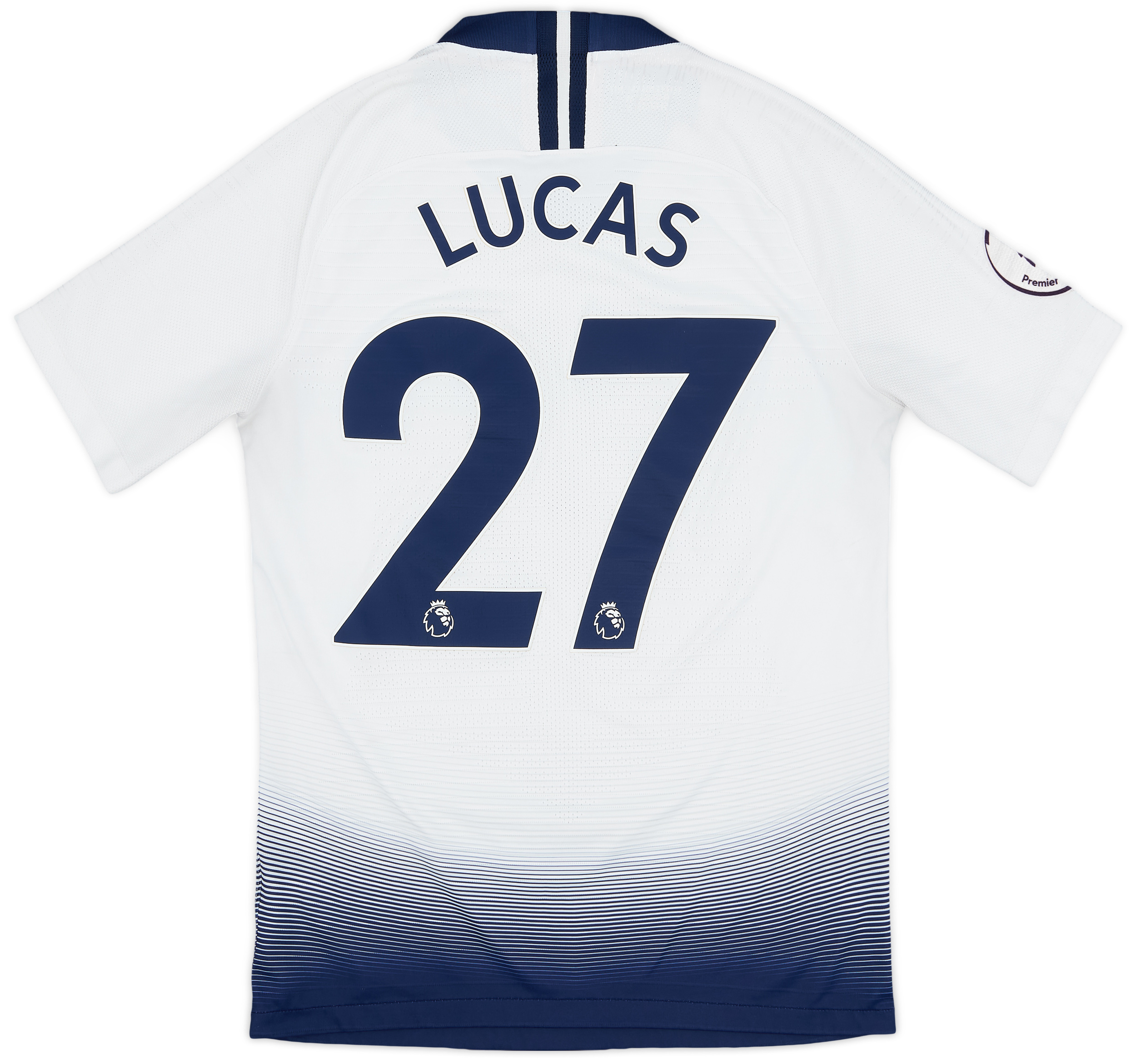 2018-19 Tottenham Authentic Home Shirt Lucas #27 - 8/10 - (S)