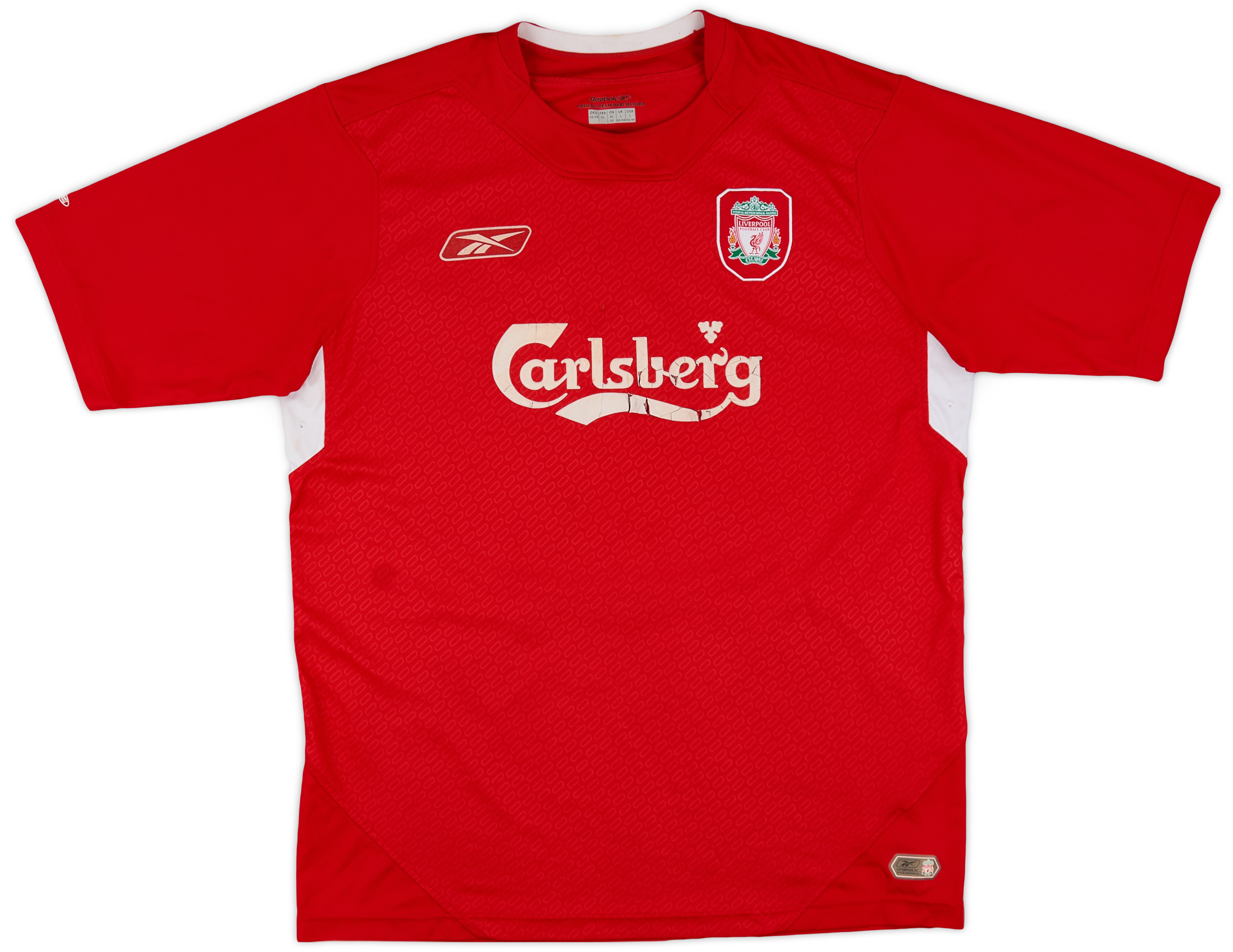 2004-06 Liverpool Home Shirt - 4/10 - (XL)
