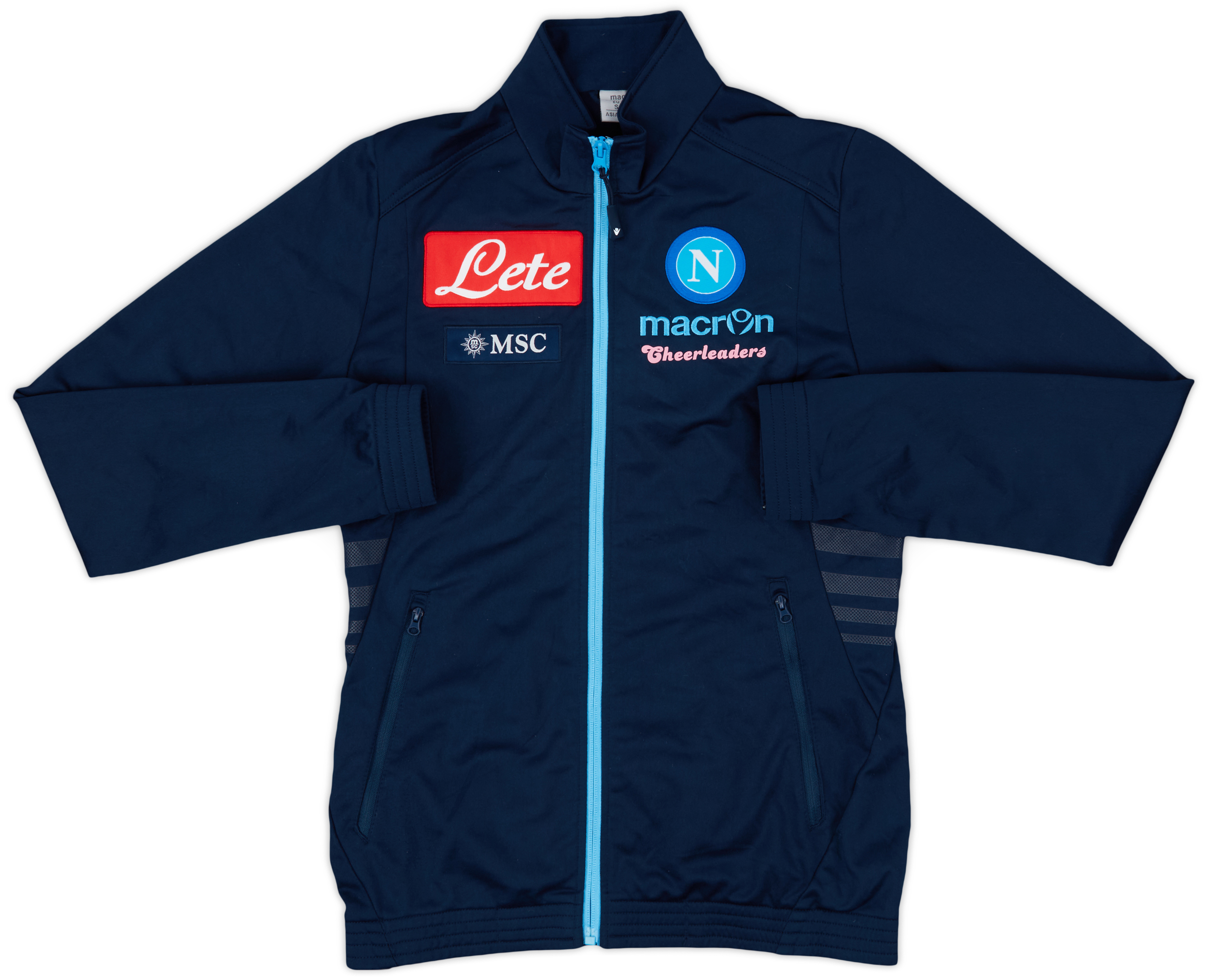 2012-13 Napoli Macron Track Jacket - 8/10 - (S)