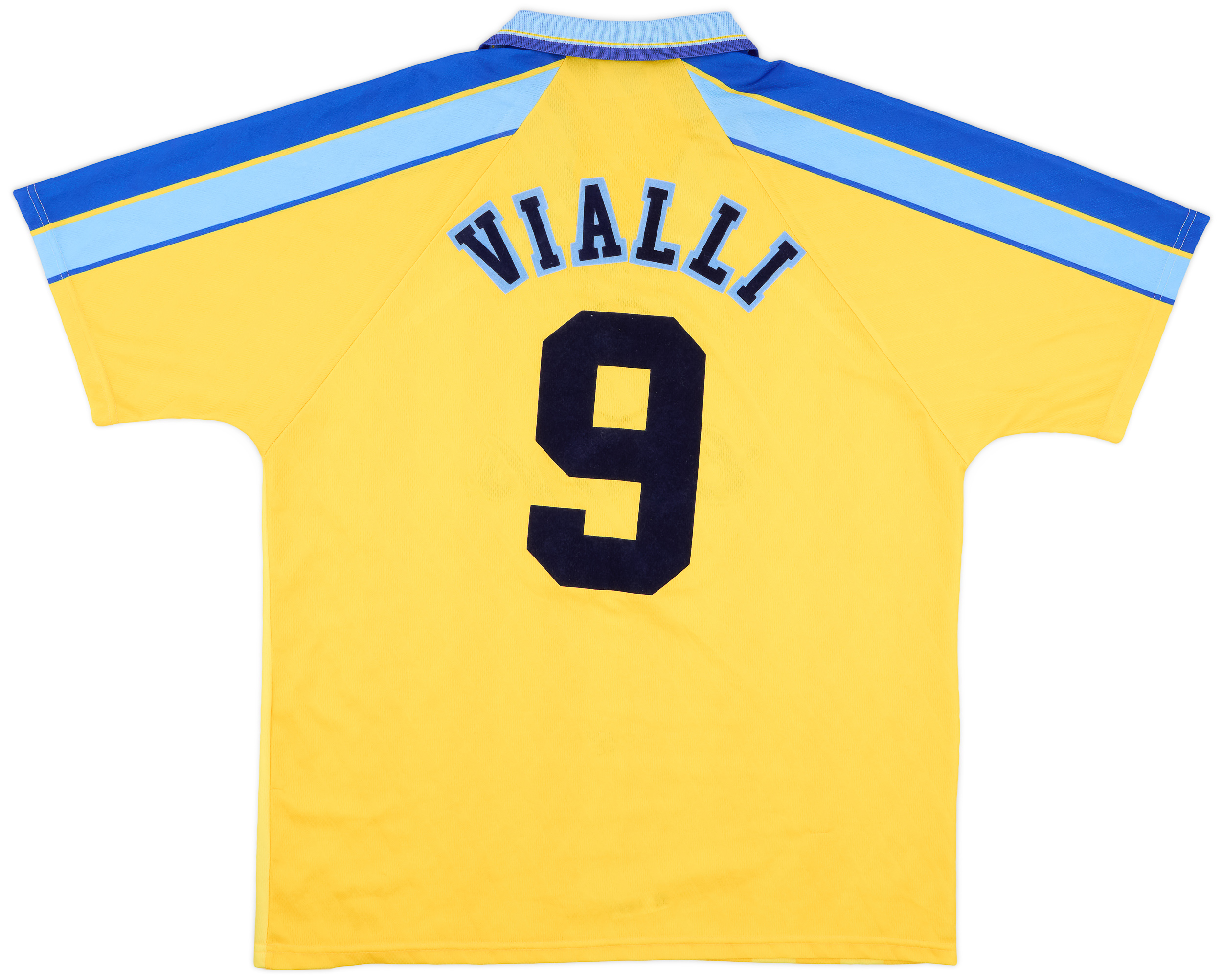 1996-97 Chelsea Away Shirt Vialli #9 - 7/10 - (XL)