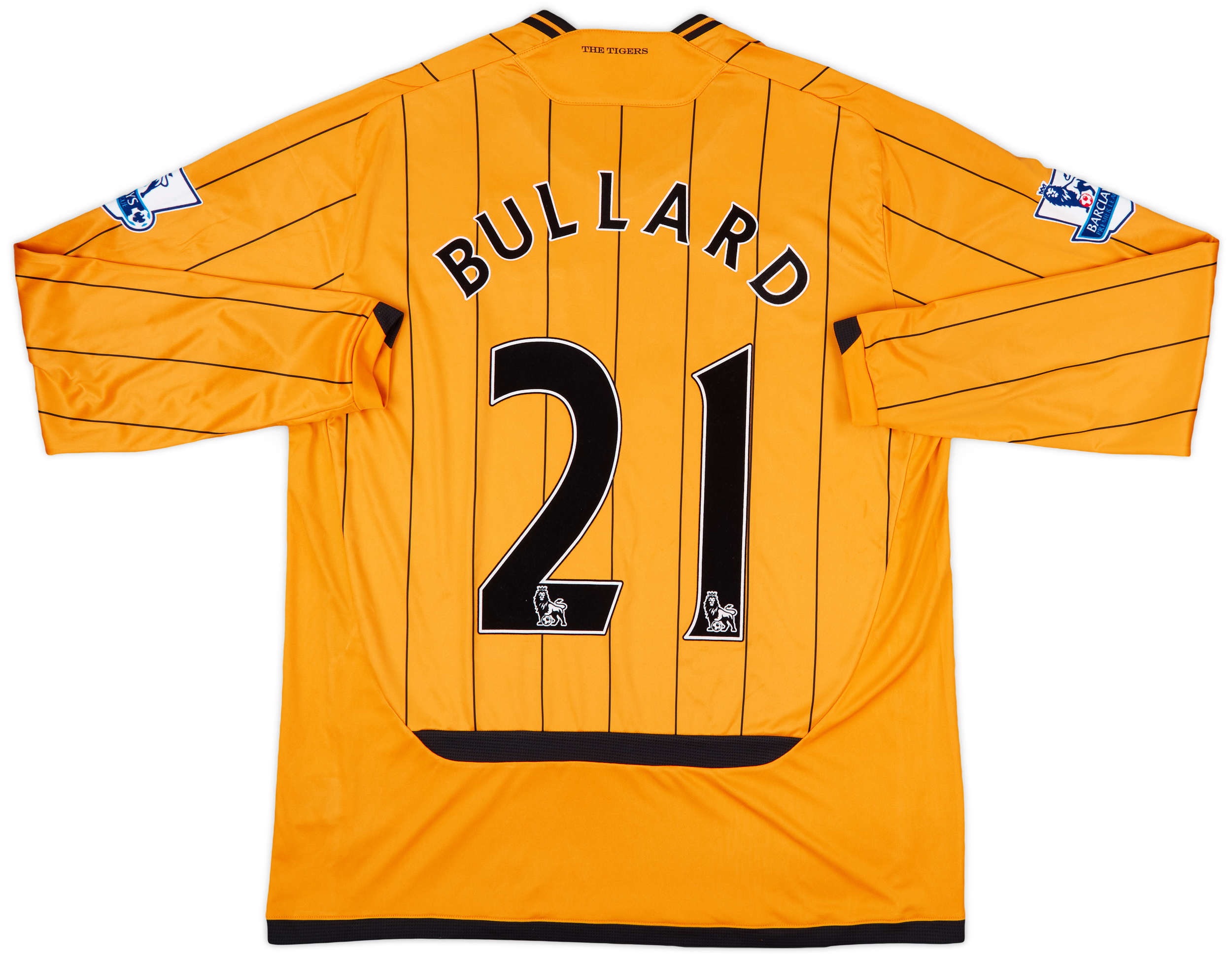 2009-10 Hull City Home L/S Shirt Bullard #21 - 10/10 - (XL)