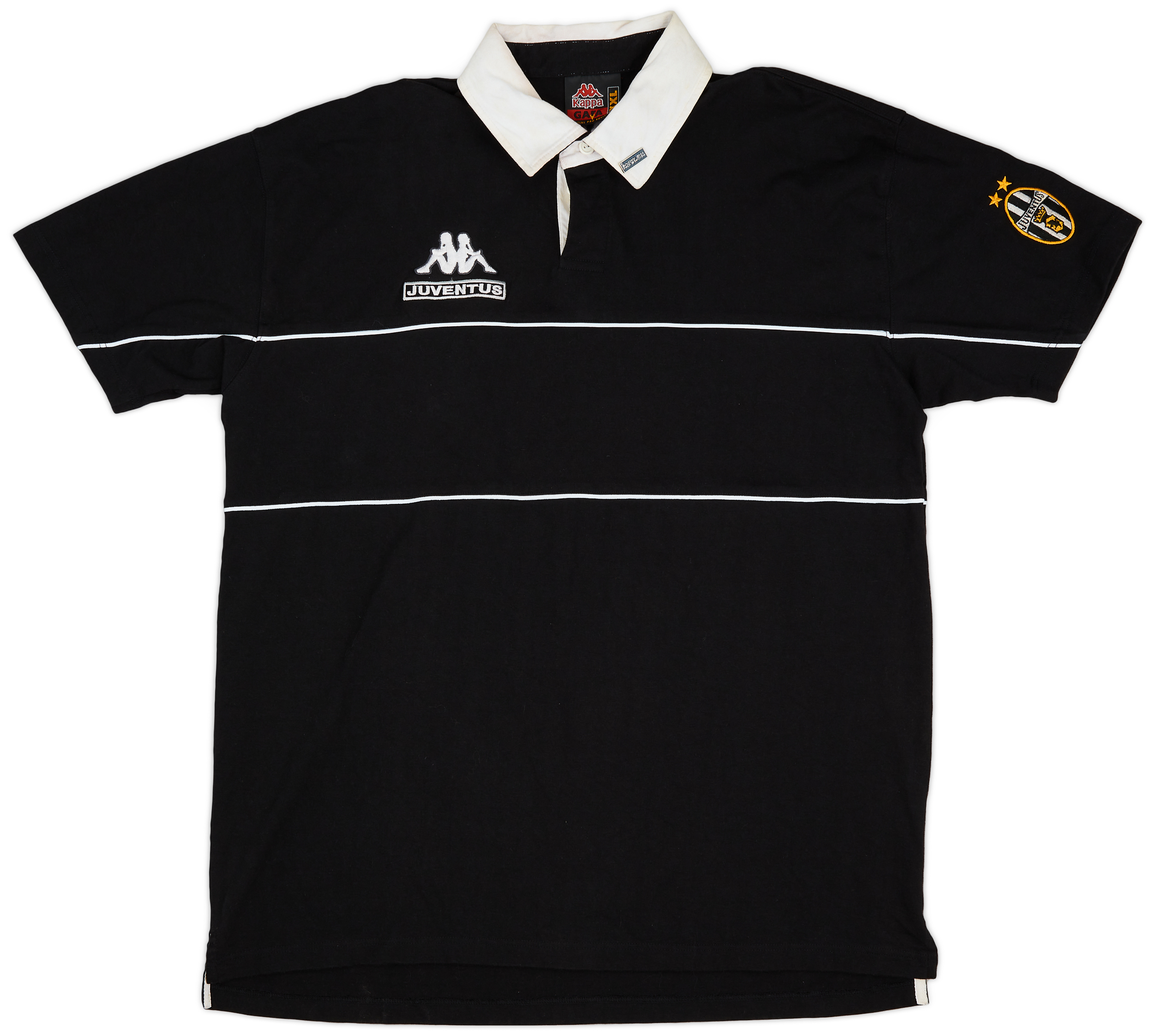 1998-99 Juventus Kappa Rugby Polo Shirt - 6/10 - (XXL)