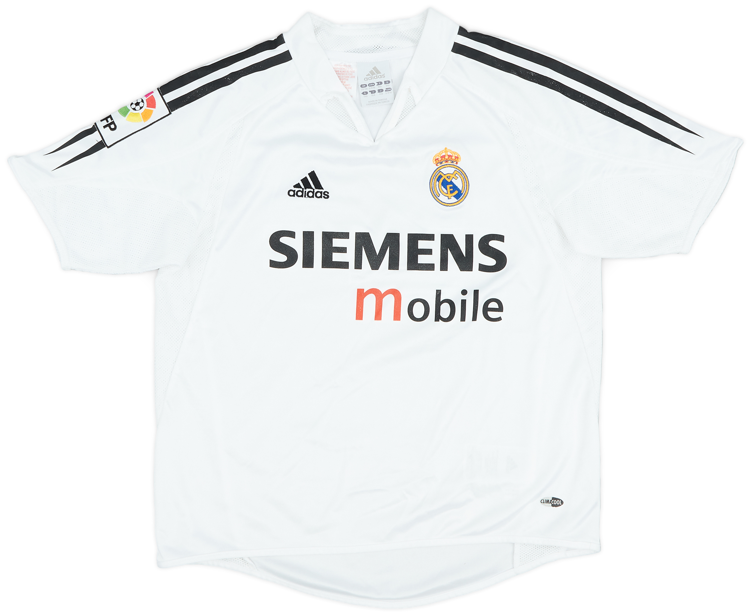 2004-05 Real Madrid Home Shirt - 8/10 - (S.Boys)
