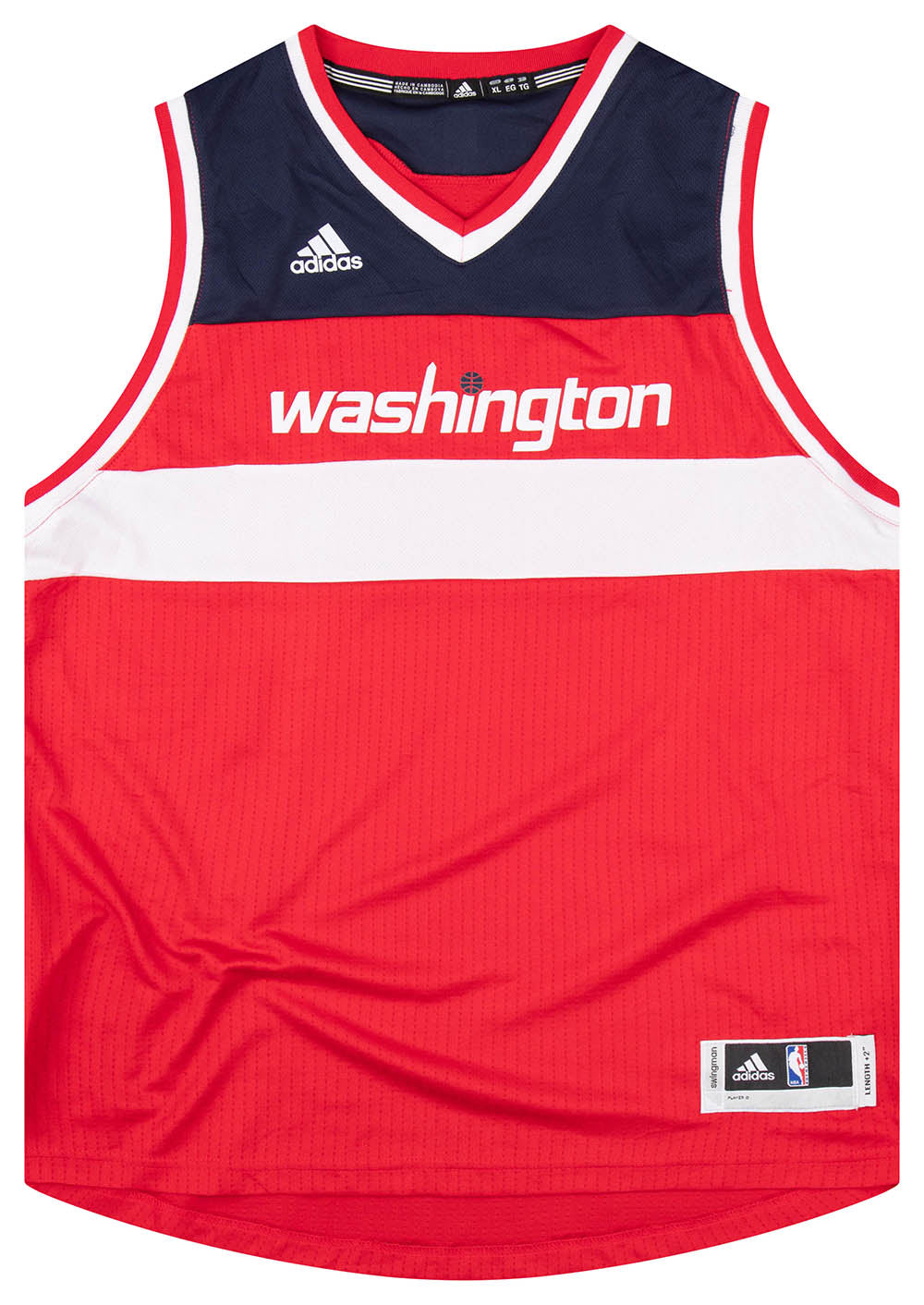2014-17 Washington Wizards adidas Swingman Jersey (Away) Y