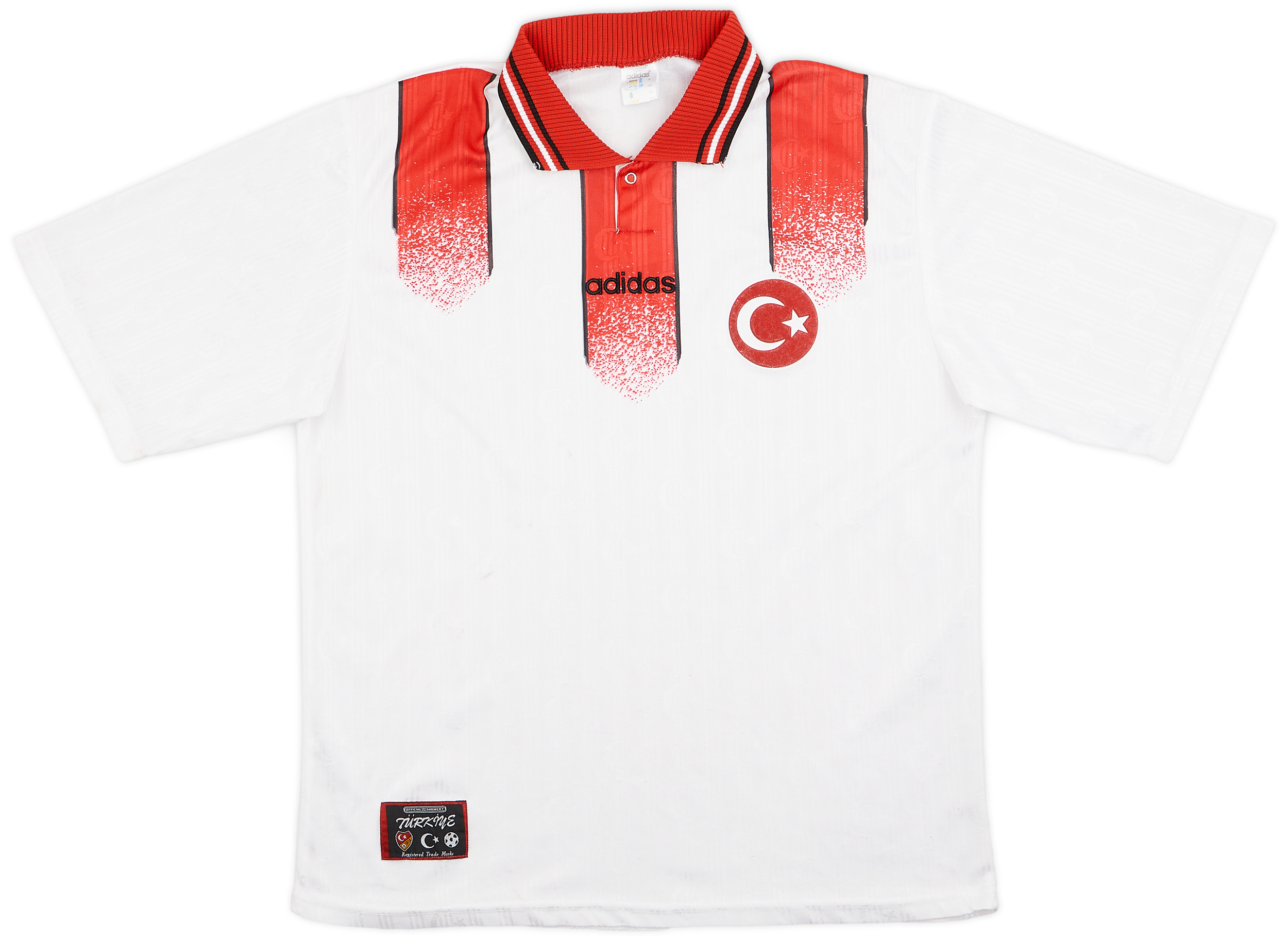 1996-98 Turkey Away Shirt - 7/10 - (L)