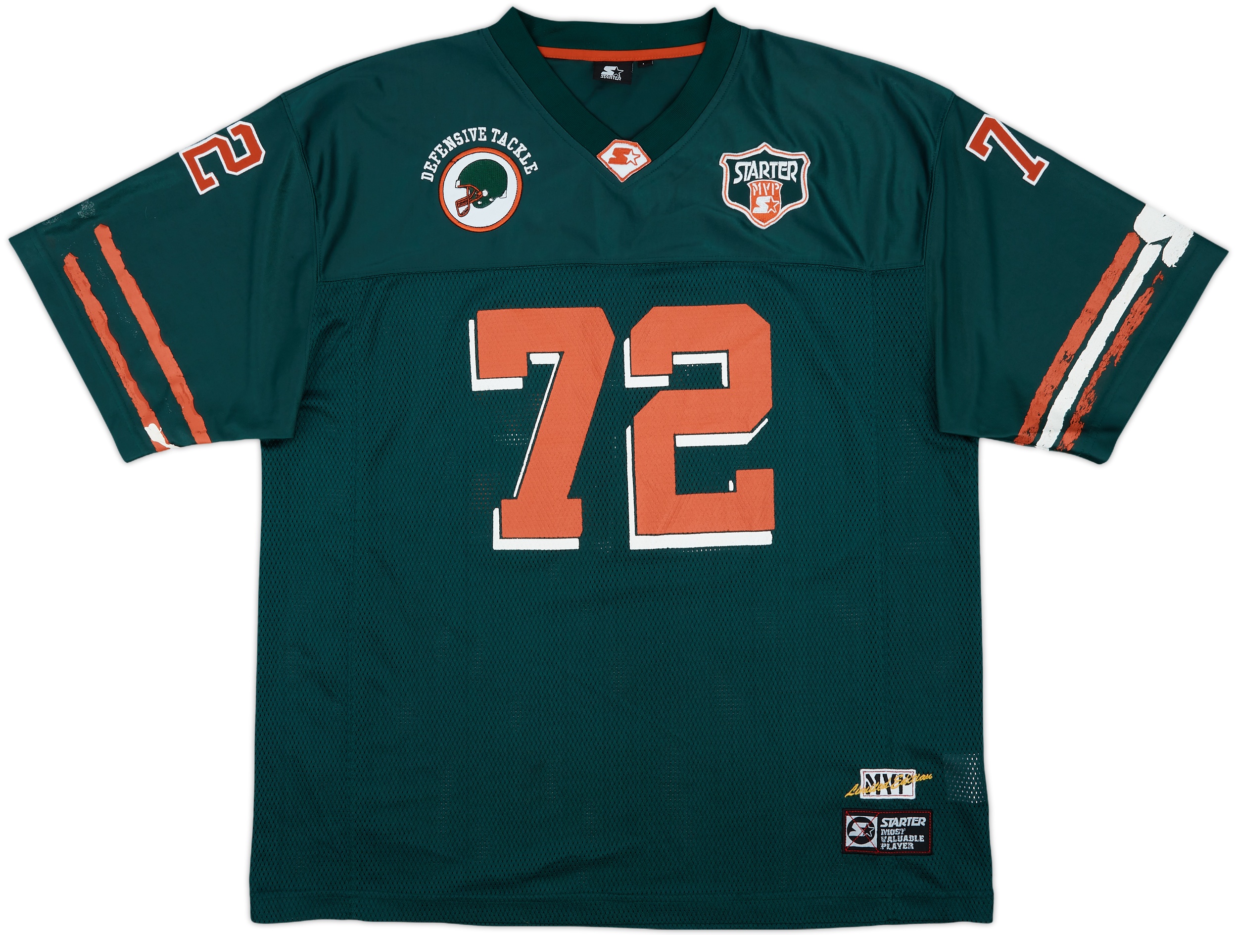 1990s NFL MVP #72 Starter Jersey - 5/10 - (L)
