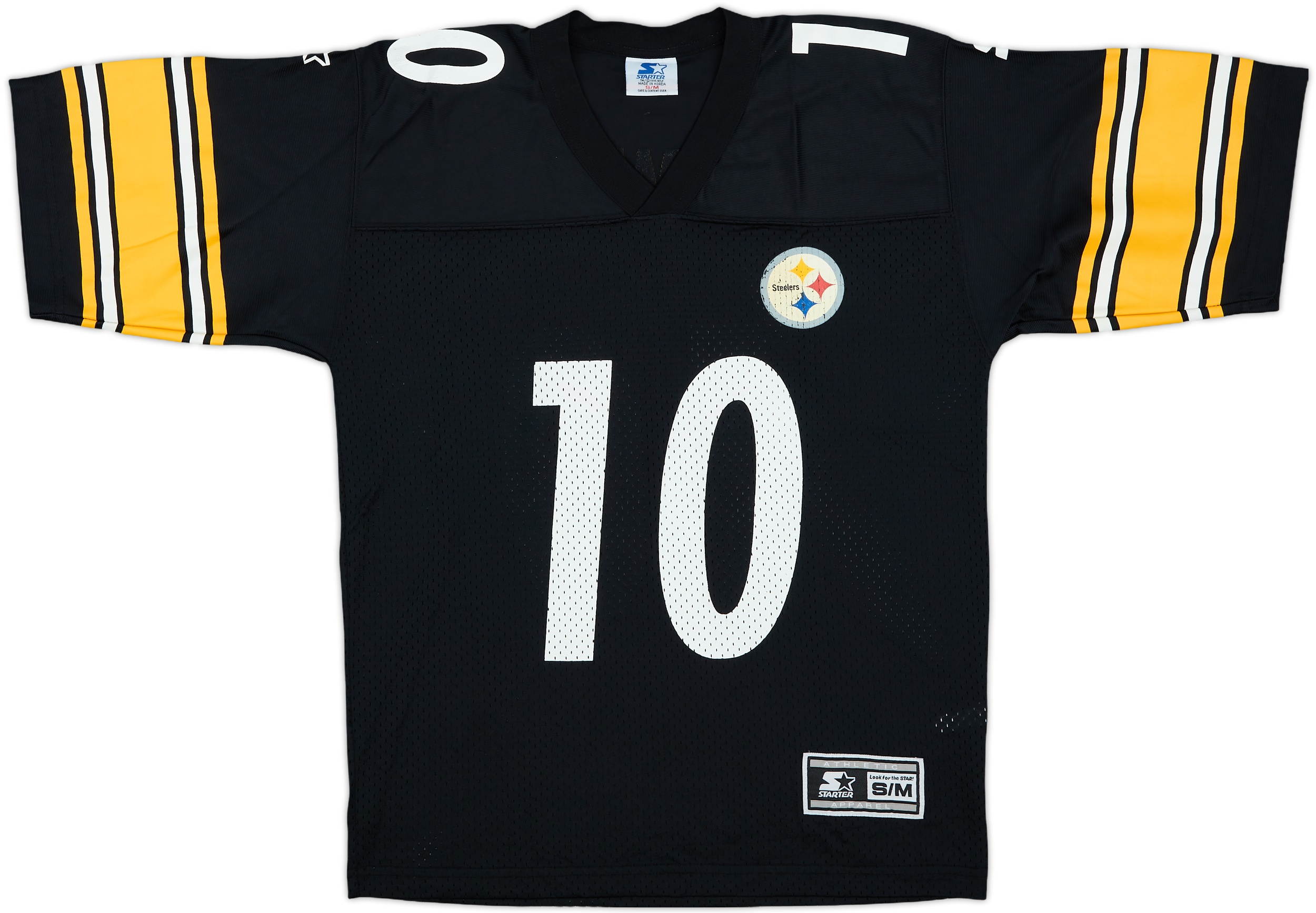 1997-98 Pittsburgh Steelers Stewart #10 Starter Home Jersey - 7/10 - (M ...