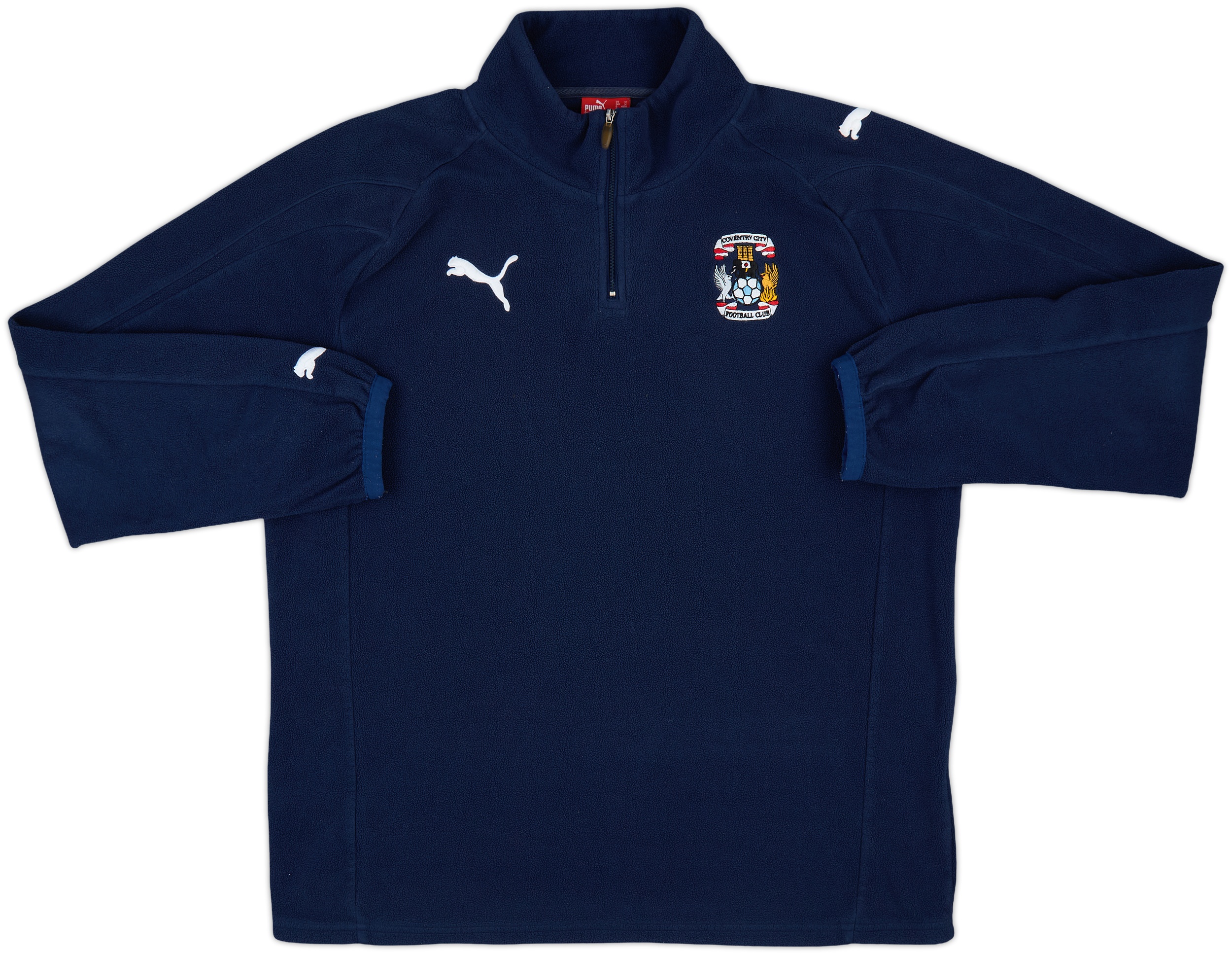2008-09 Coventry Puma 1/4 Zip Fleece Top - 8/10 - (M)