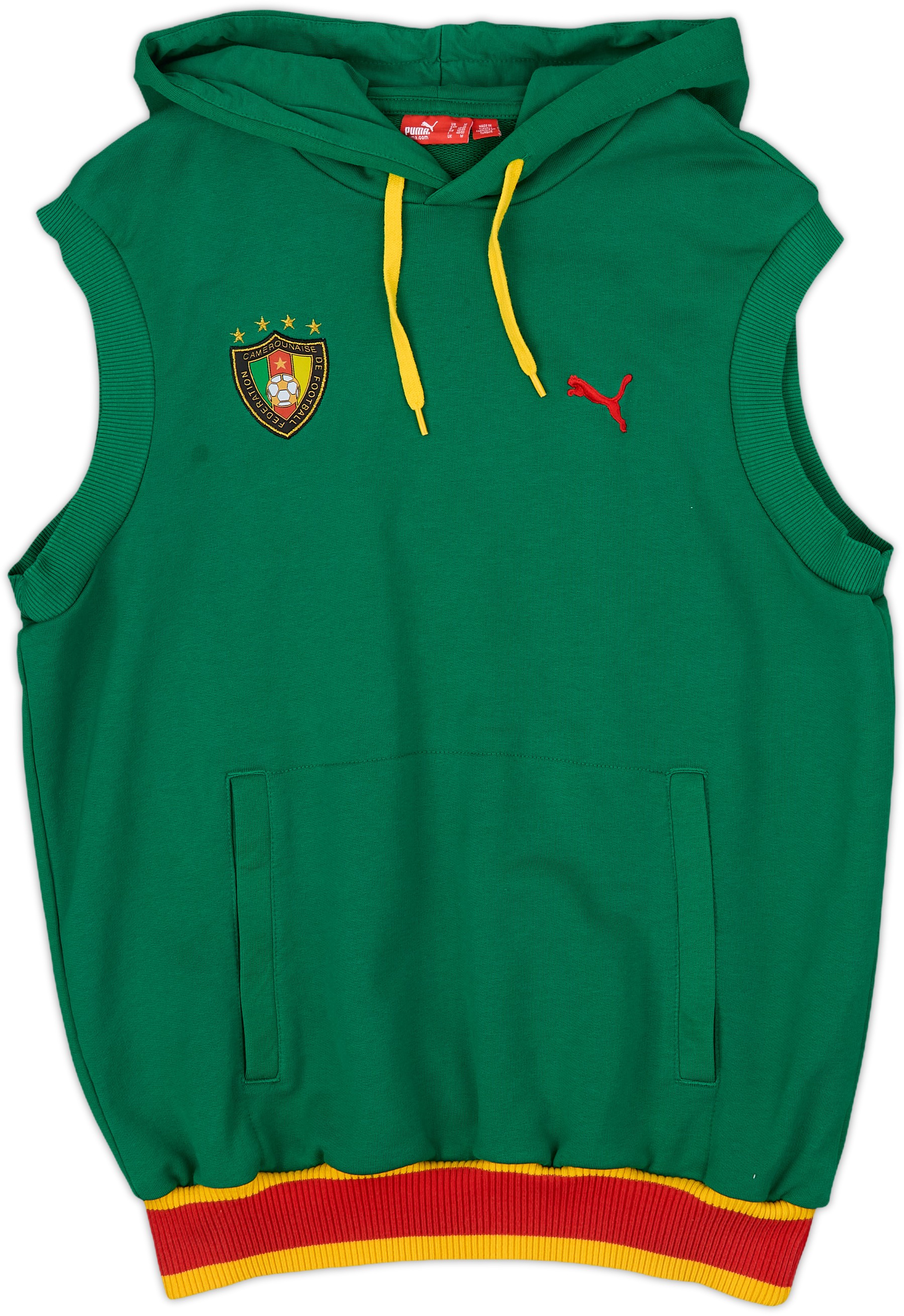 2010-12 Cameroon Puma Hooded Vest - 7/10 - (M)