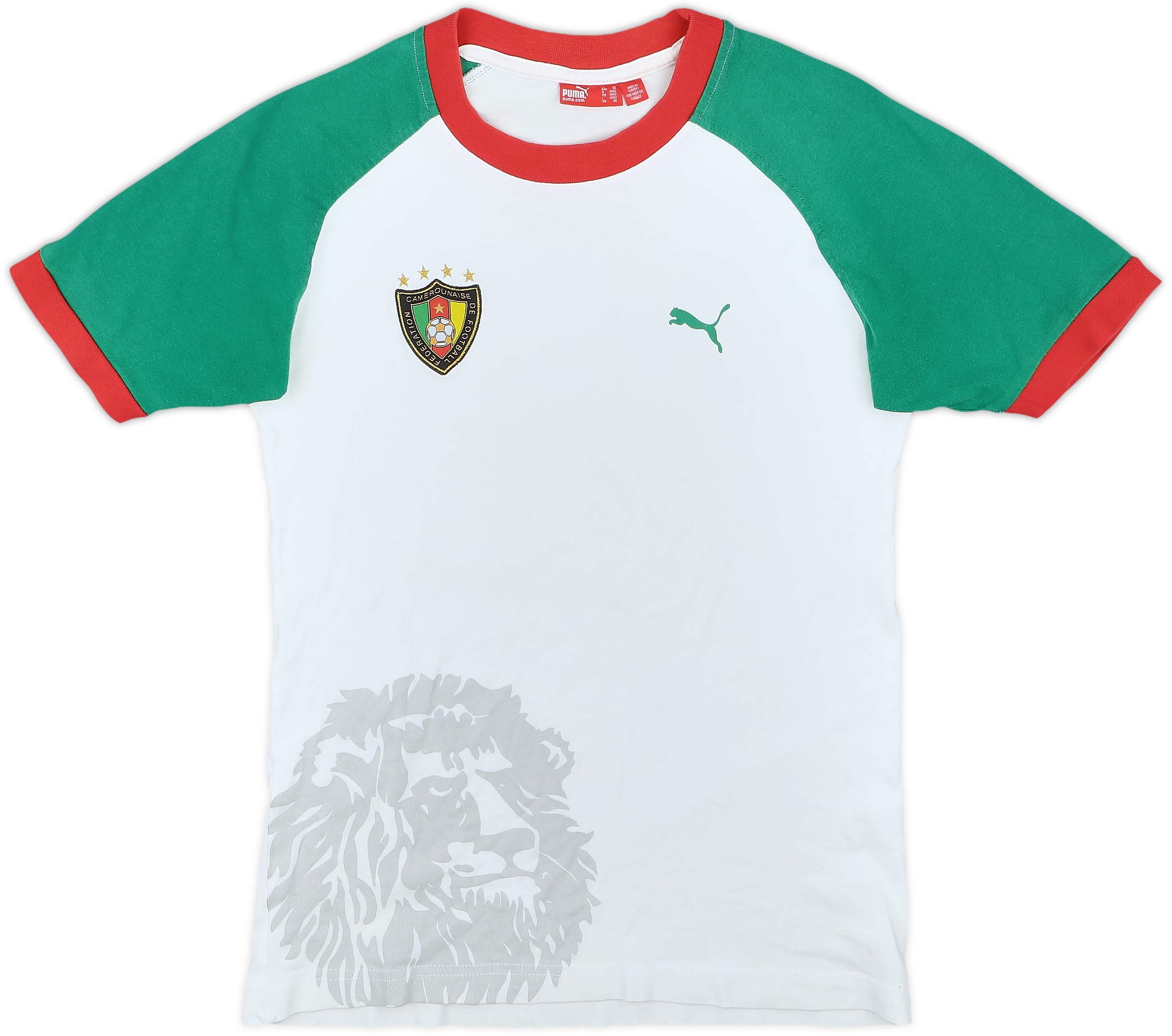 2000s Cameroon Puma Cotton Tee - 8/10 - (XS)