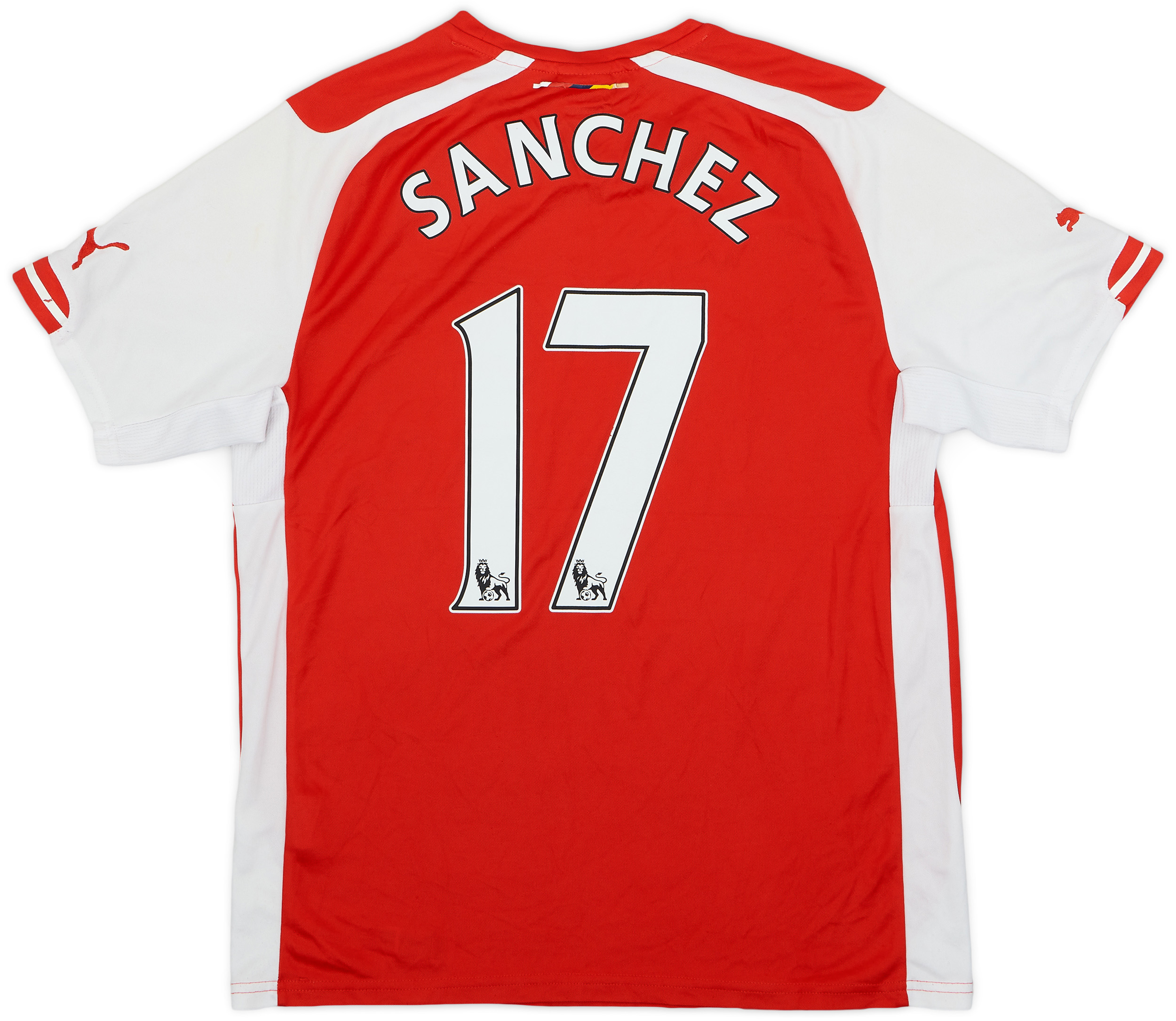 2014-15 Arsenal Home Shirt Sanchez #17 - 5/10 - (M)
