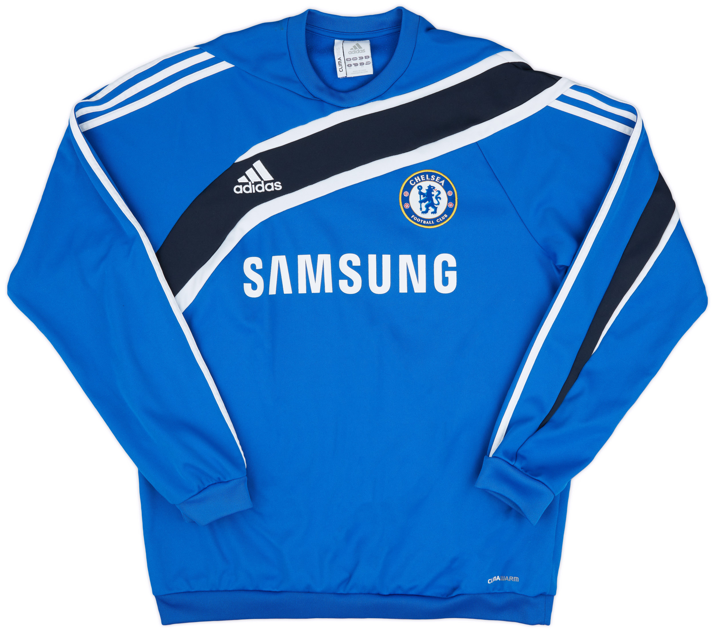 2009-10 Chelsea adidas Sweat Top - 9/10 - (L)