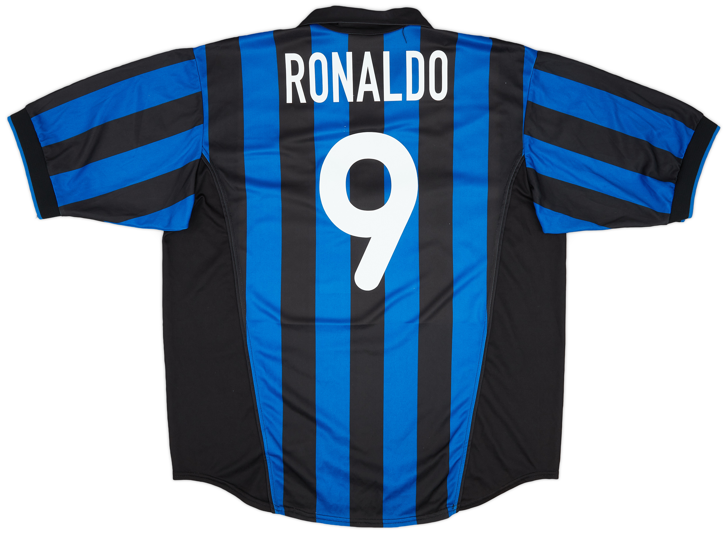 1998-99 Inter Milan Home Shirt Ronaldo #9 - 9/10 - (XL)