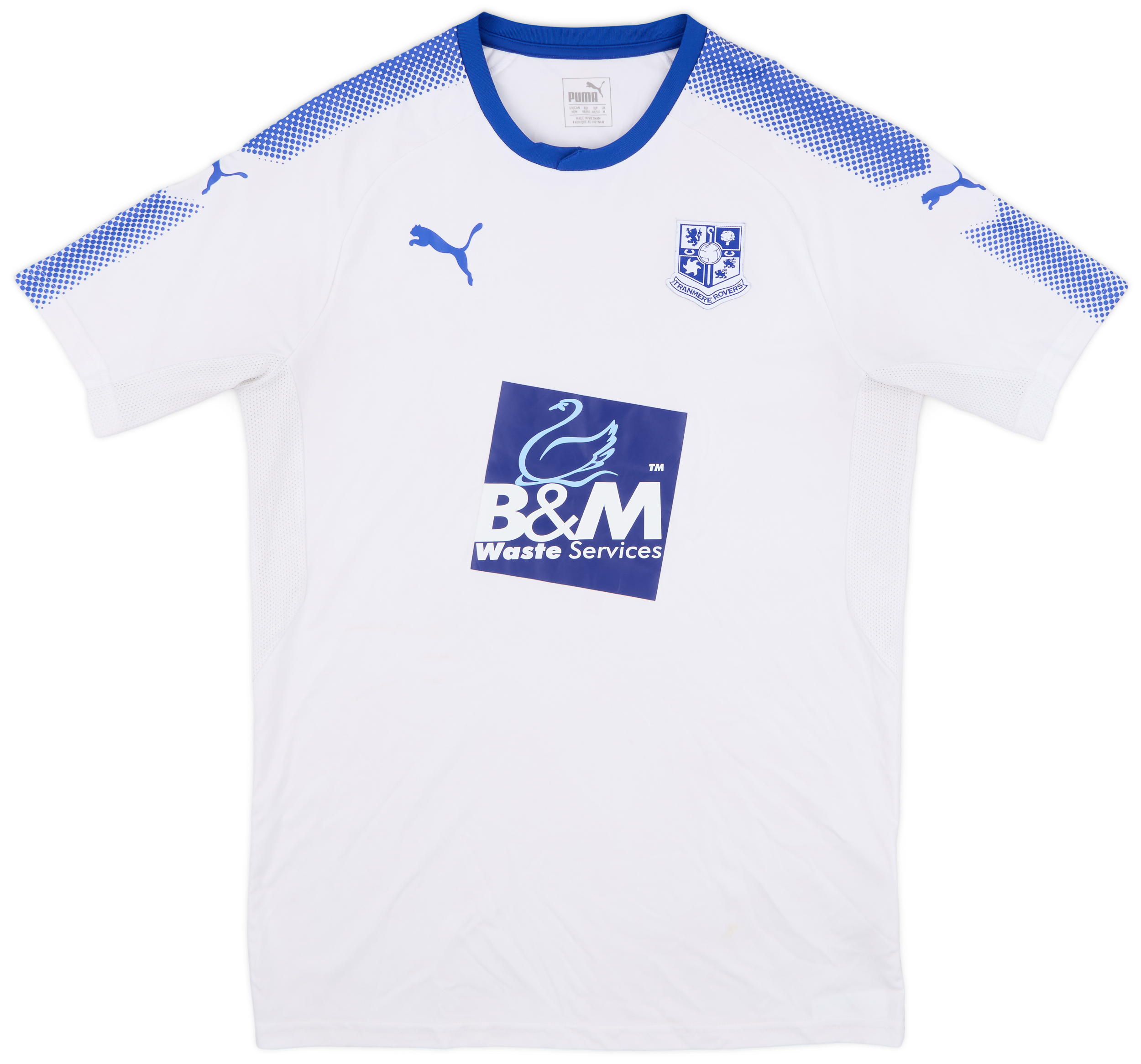 2017-18 Tranmere Rovers Home Shirt - 7/10 - (M)