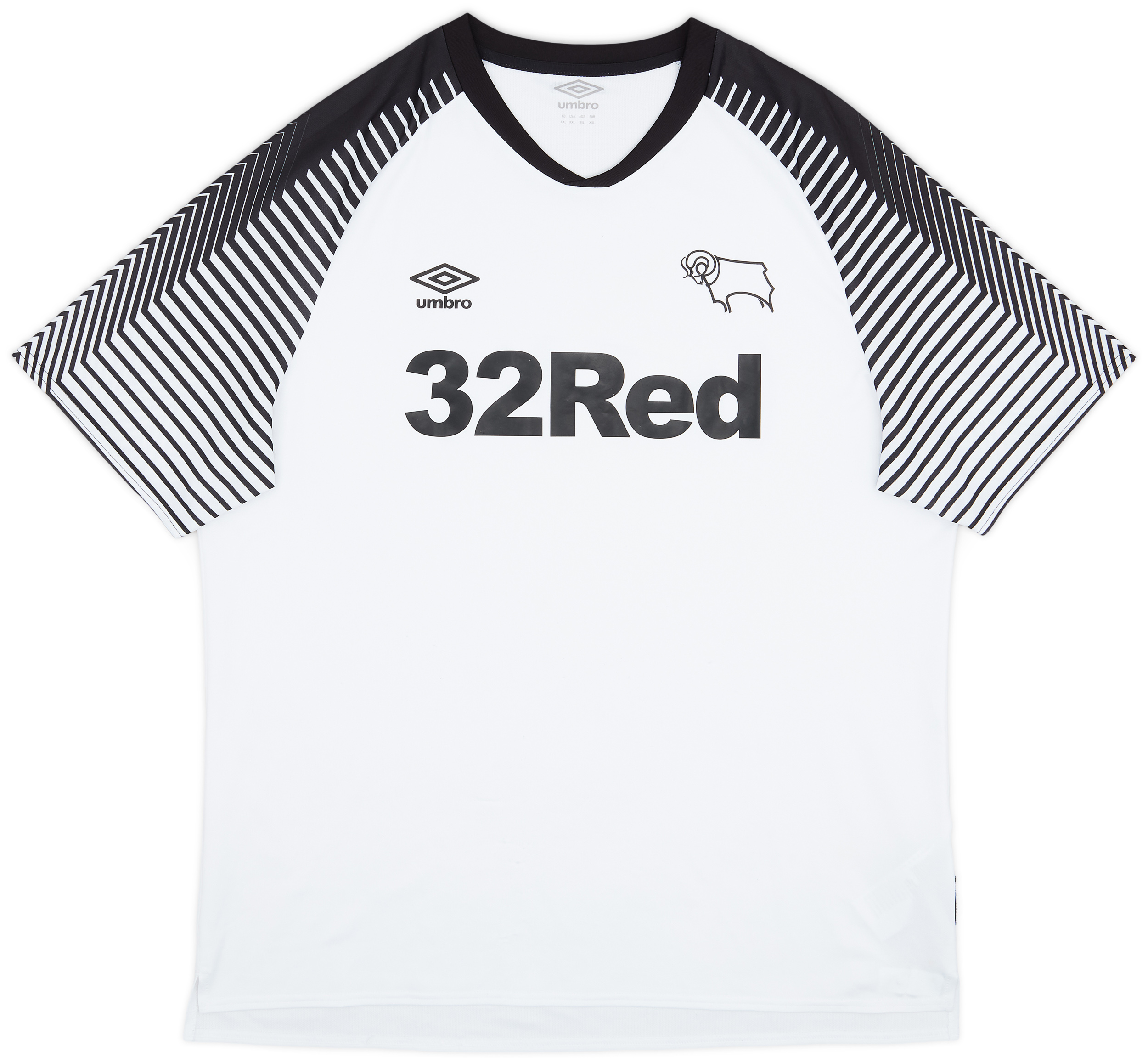 2019-20 Derby County Home Shirt - 6/10 - (XXL)