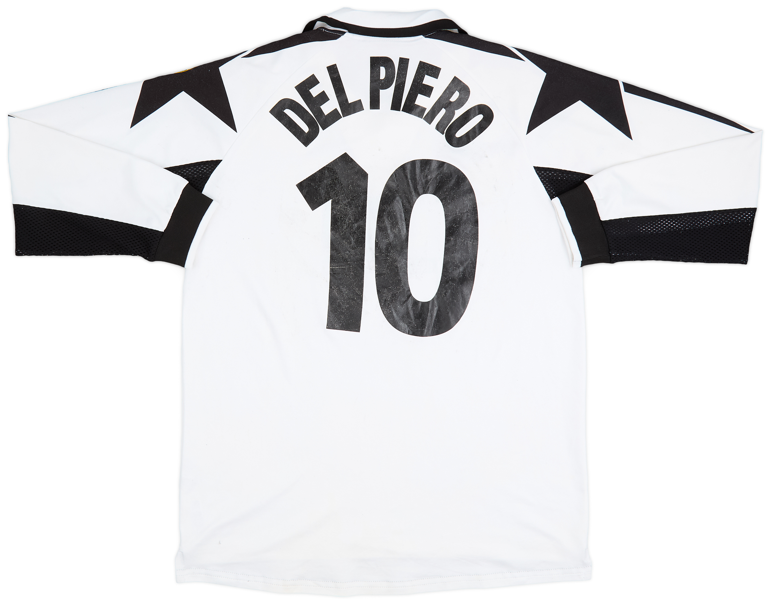 1998-99 Juventus Away L/S Shirt Del Piero #10 - 5/10 - (L)
