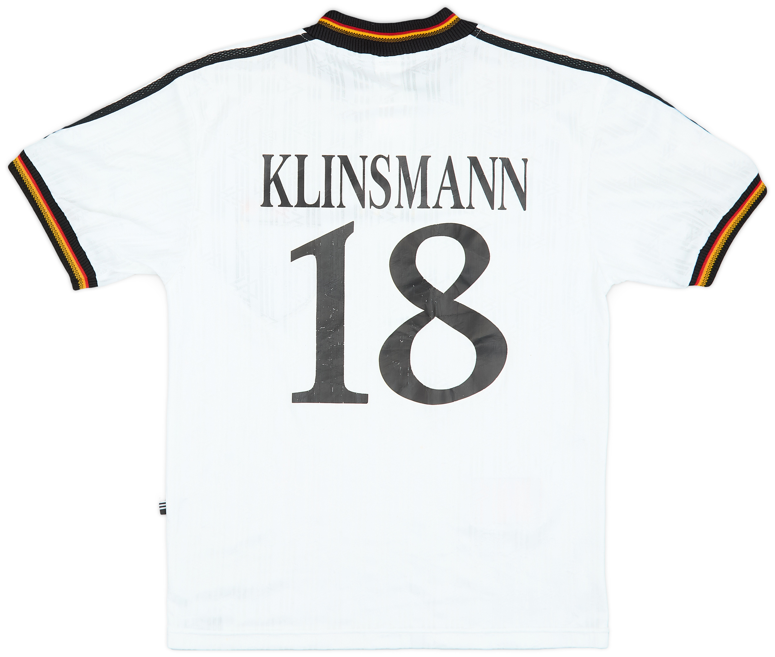 1996-98 Germany Home Shirt Klinsmann #18 - 6/10 - (S)