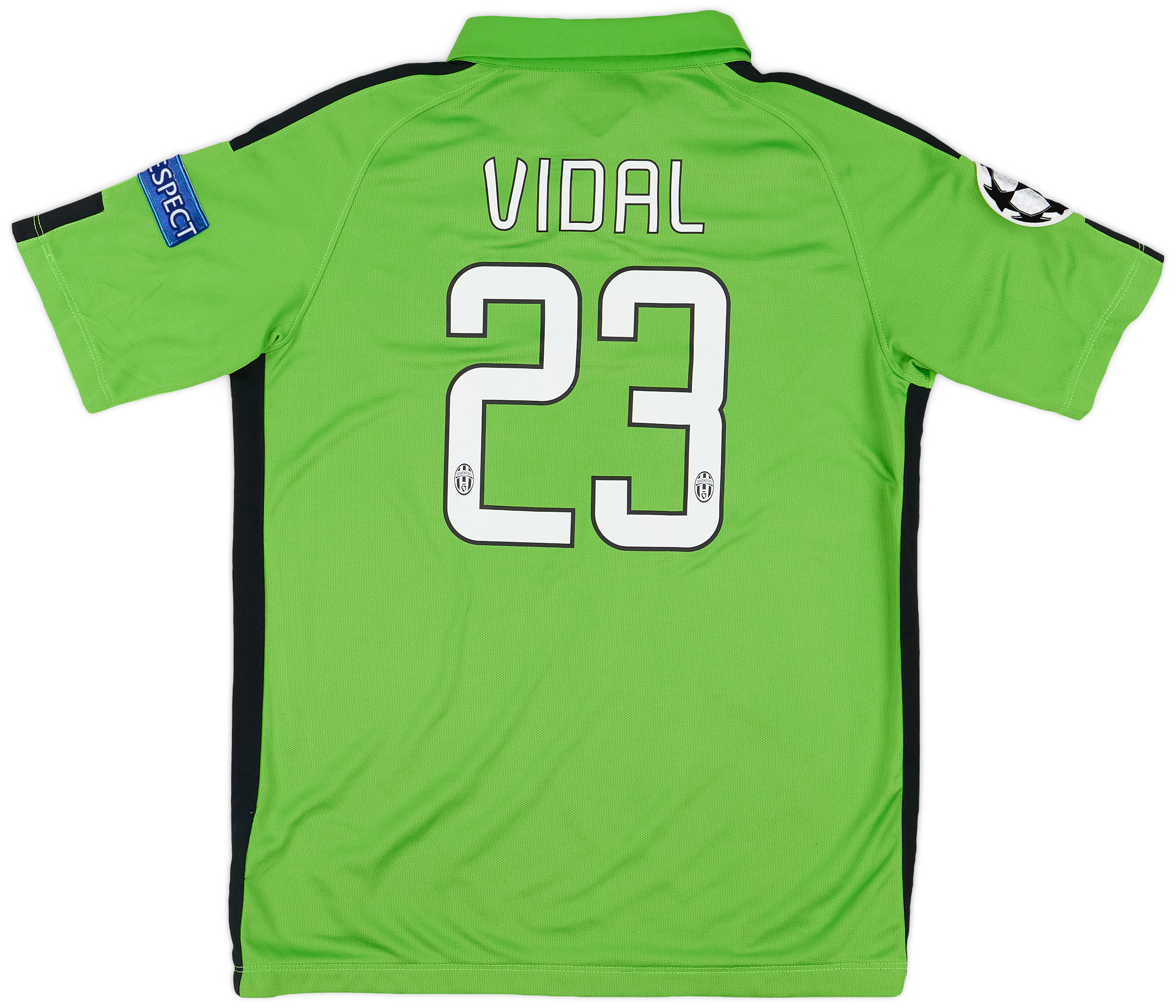2014-15 Juventus Third Shirt Vidal #23 - 8/10 - (XL.Boys)