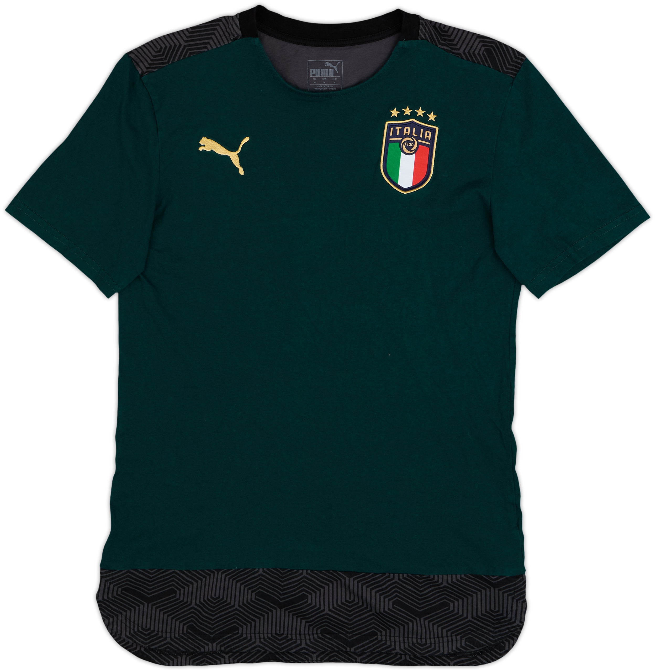 2020-21 Italy Puma Cotton Tee - 9/10 - (M)