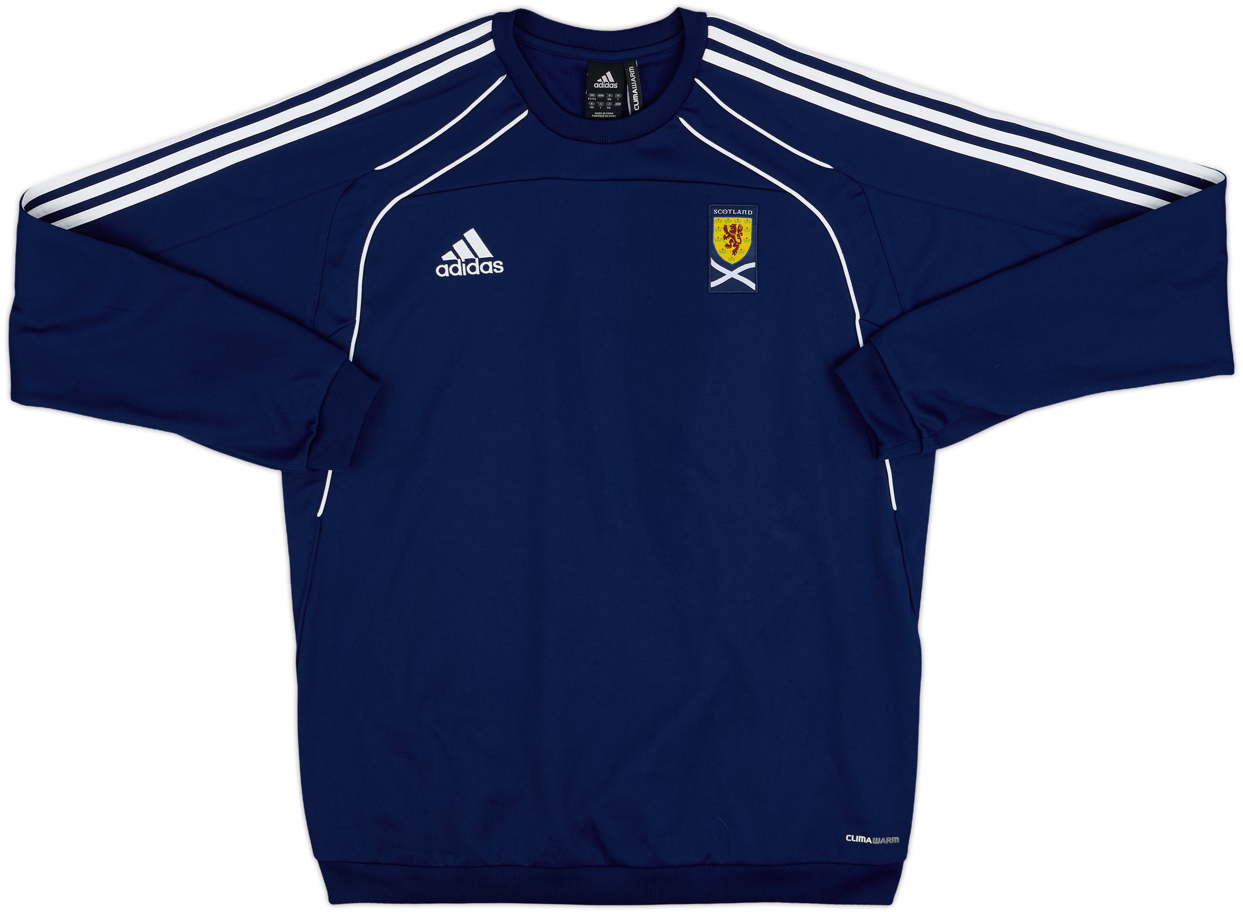 2010-11 Scotland adidas Sweat Top - 9/10 - (L)