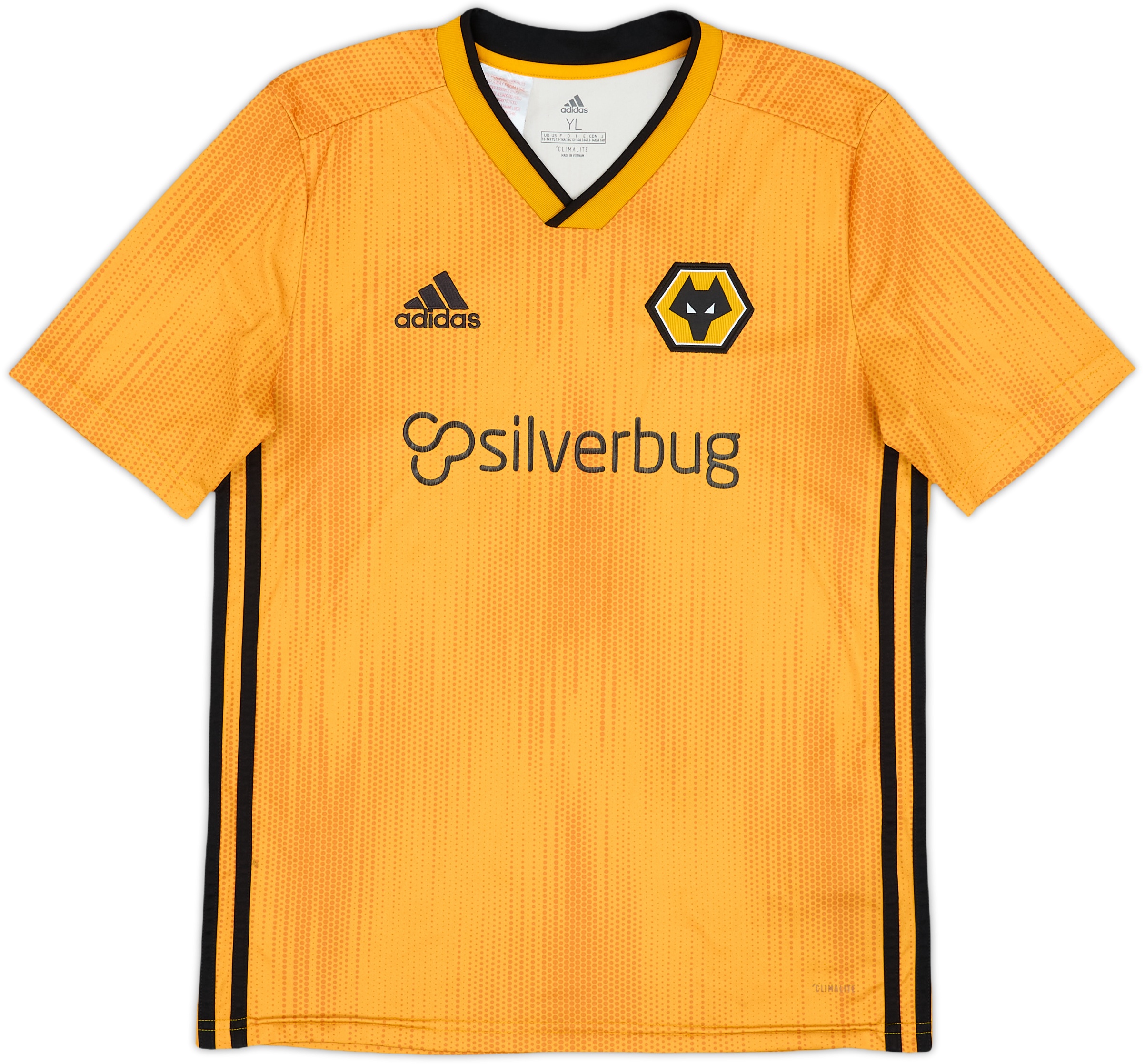 2019-20 Wolves Youth Home Shirt - 6/10 - (L.Boys)