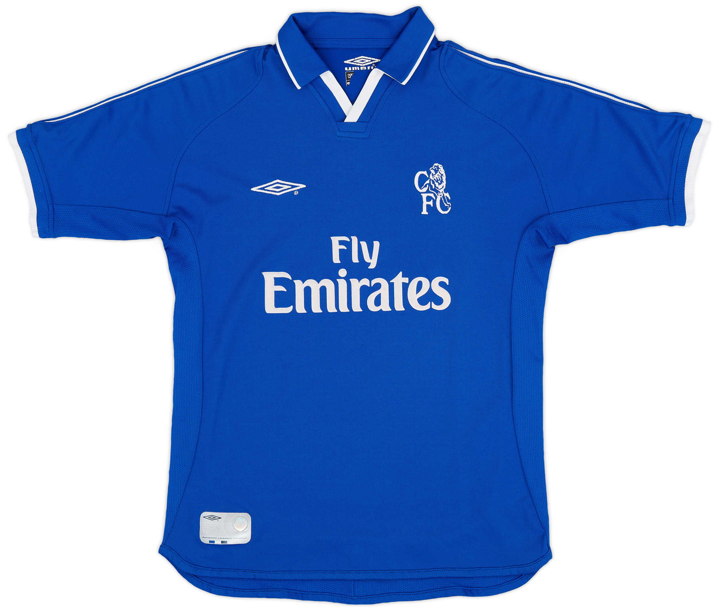 2001-03 Chelsea Home Shirt - 8/10 - (L.Boys)