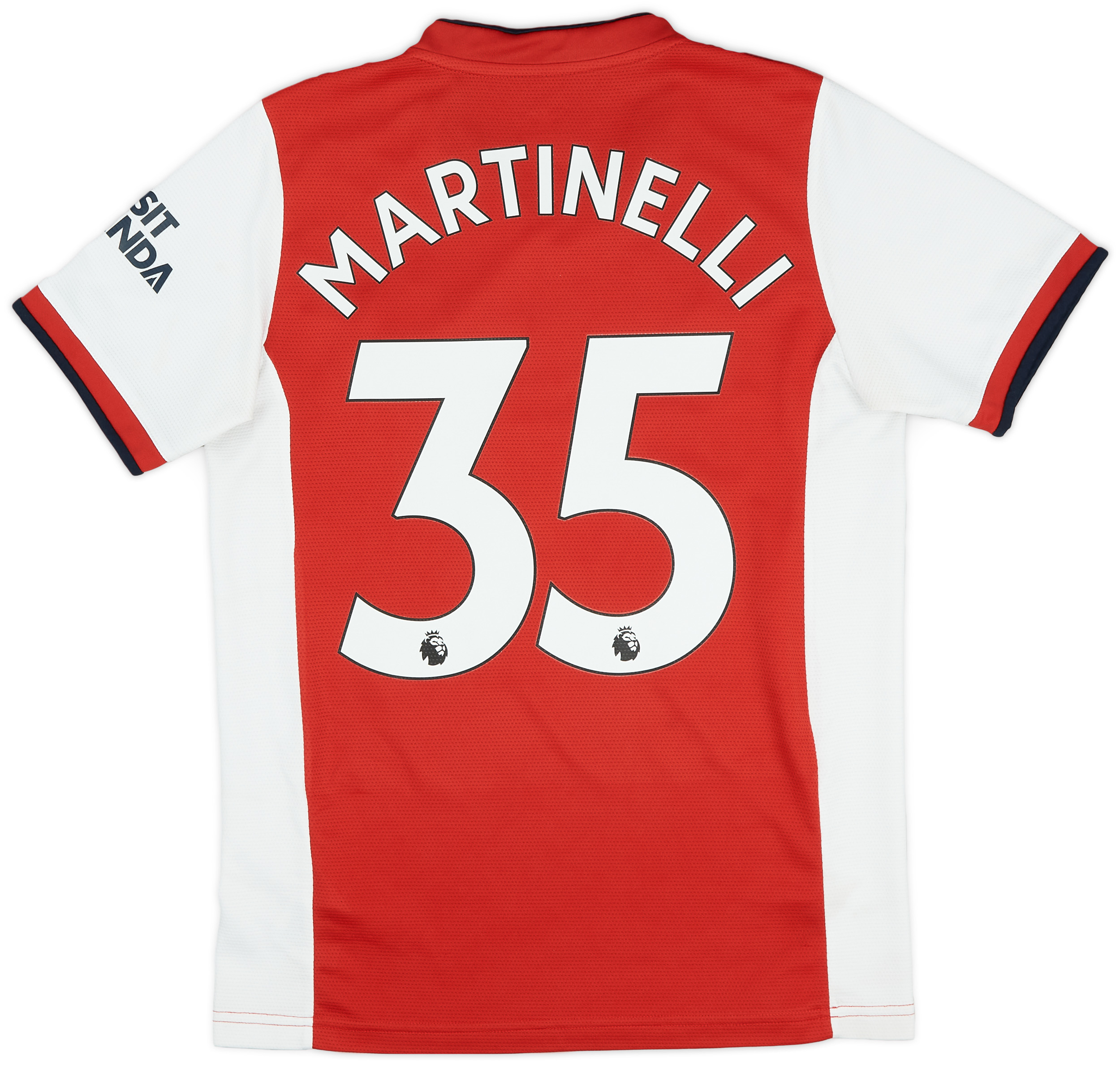 2021-22 Arsenal Home Shirt Martinelli #35 - 10/10 - (S)
