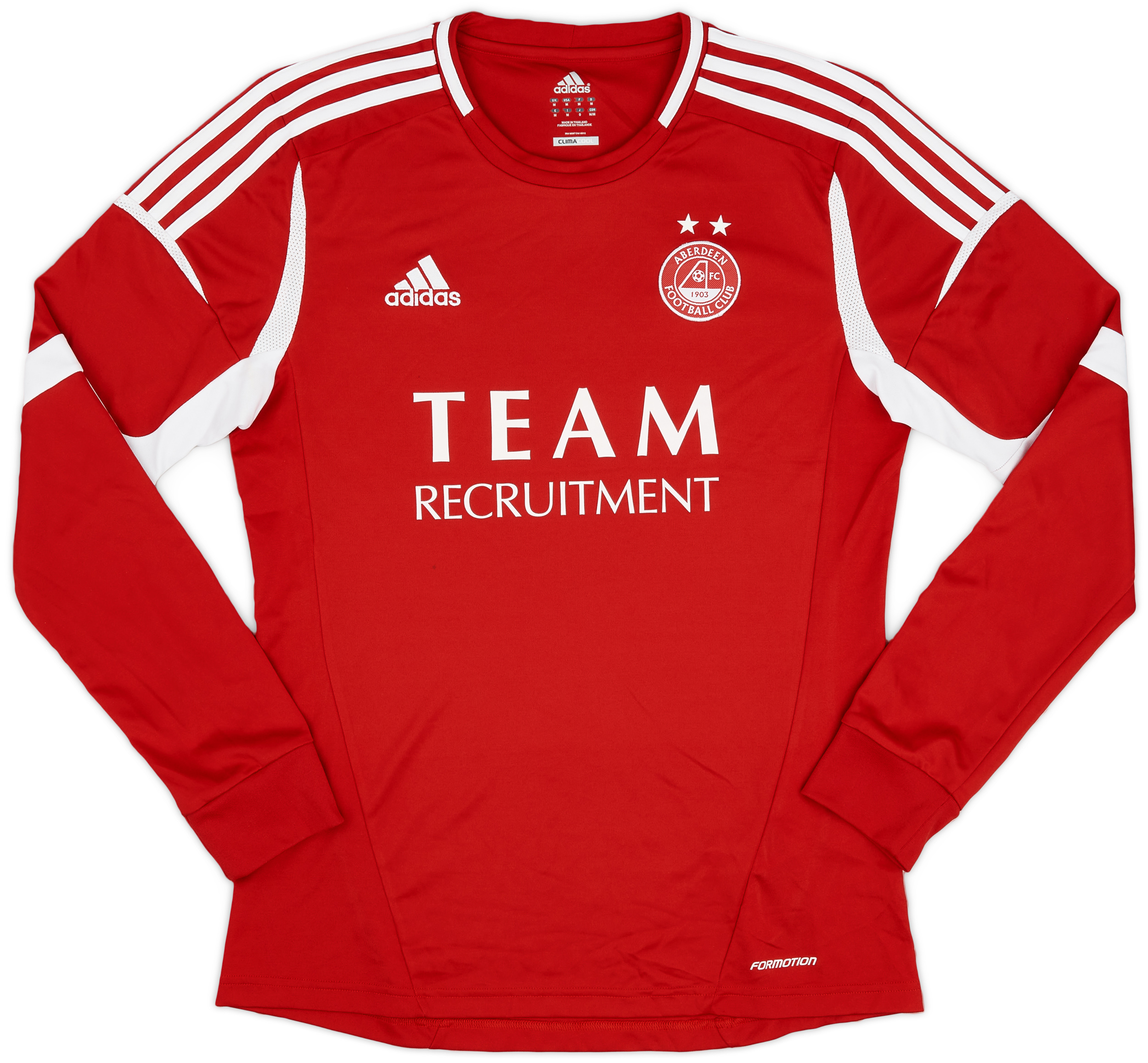 2012-13 Aberdeen Home L/S Shirt - 8/10 - (M)
