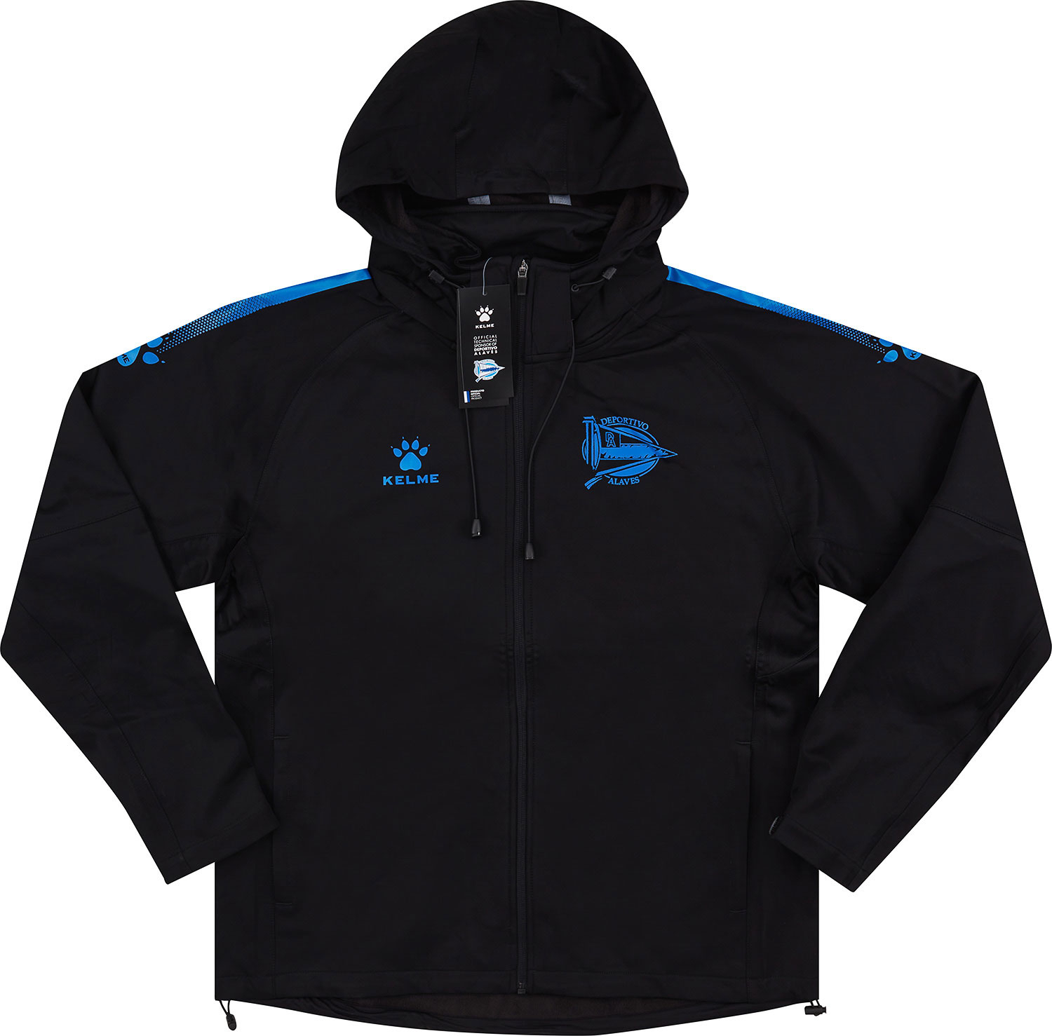 2019-20 Alaves Kelme Softshell Training Jacket - NEW