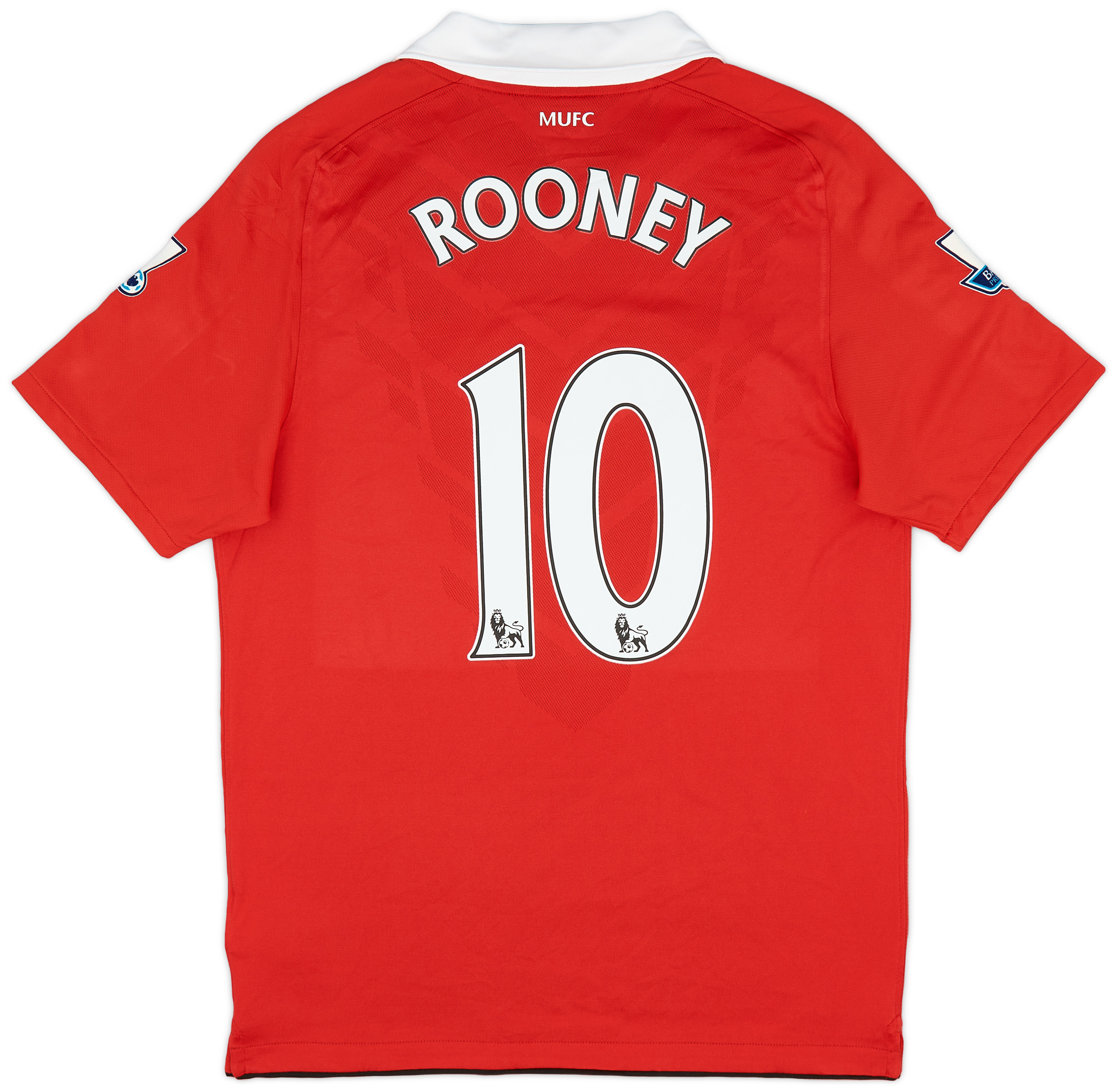 2010-11 Manchester United Home Shirt Rooney #10 - 8/10 - (M)