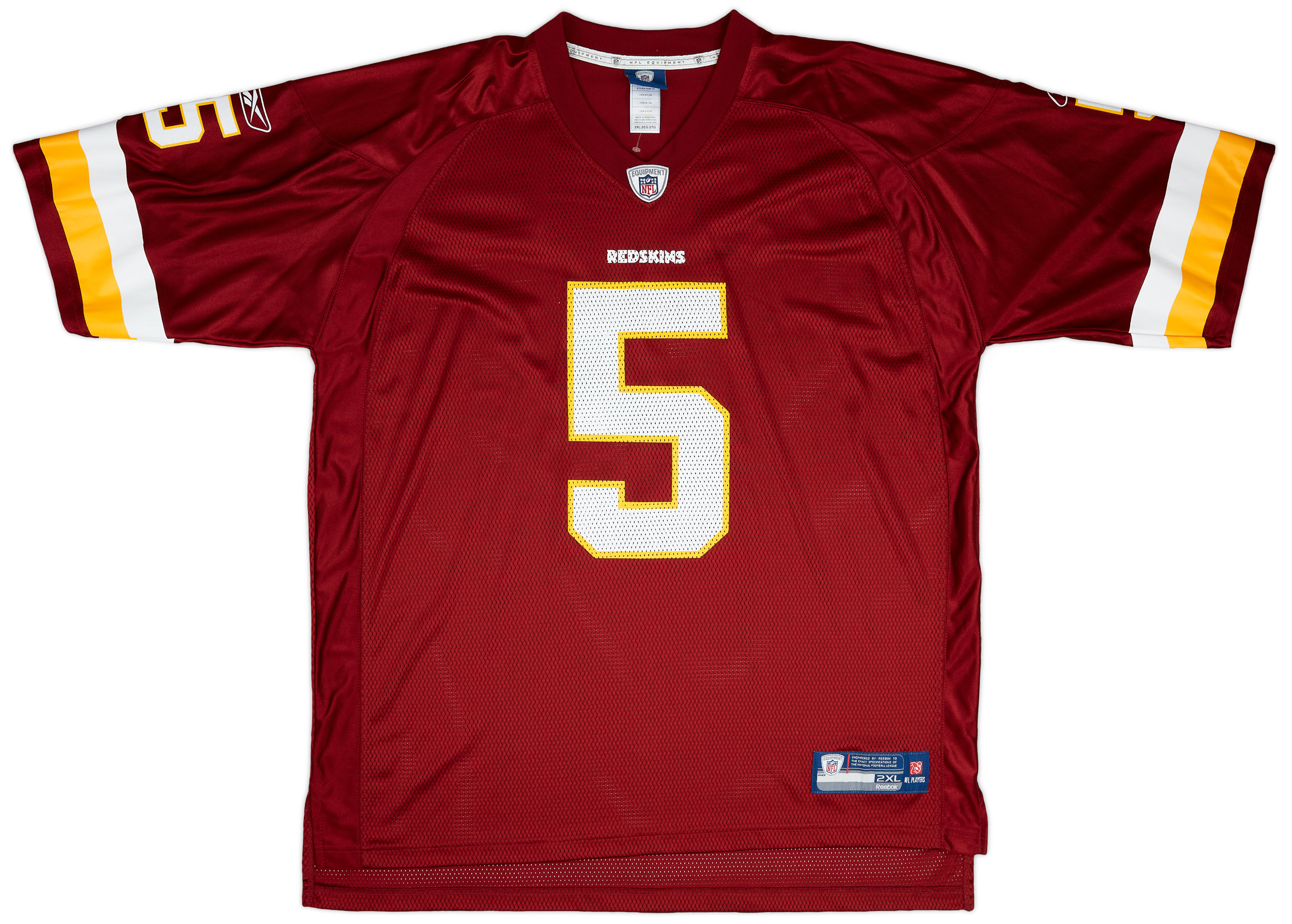 2010 Washington Redskins McNabb #5 Reebok On Field Home Jersey (Very ...