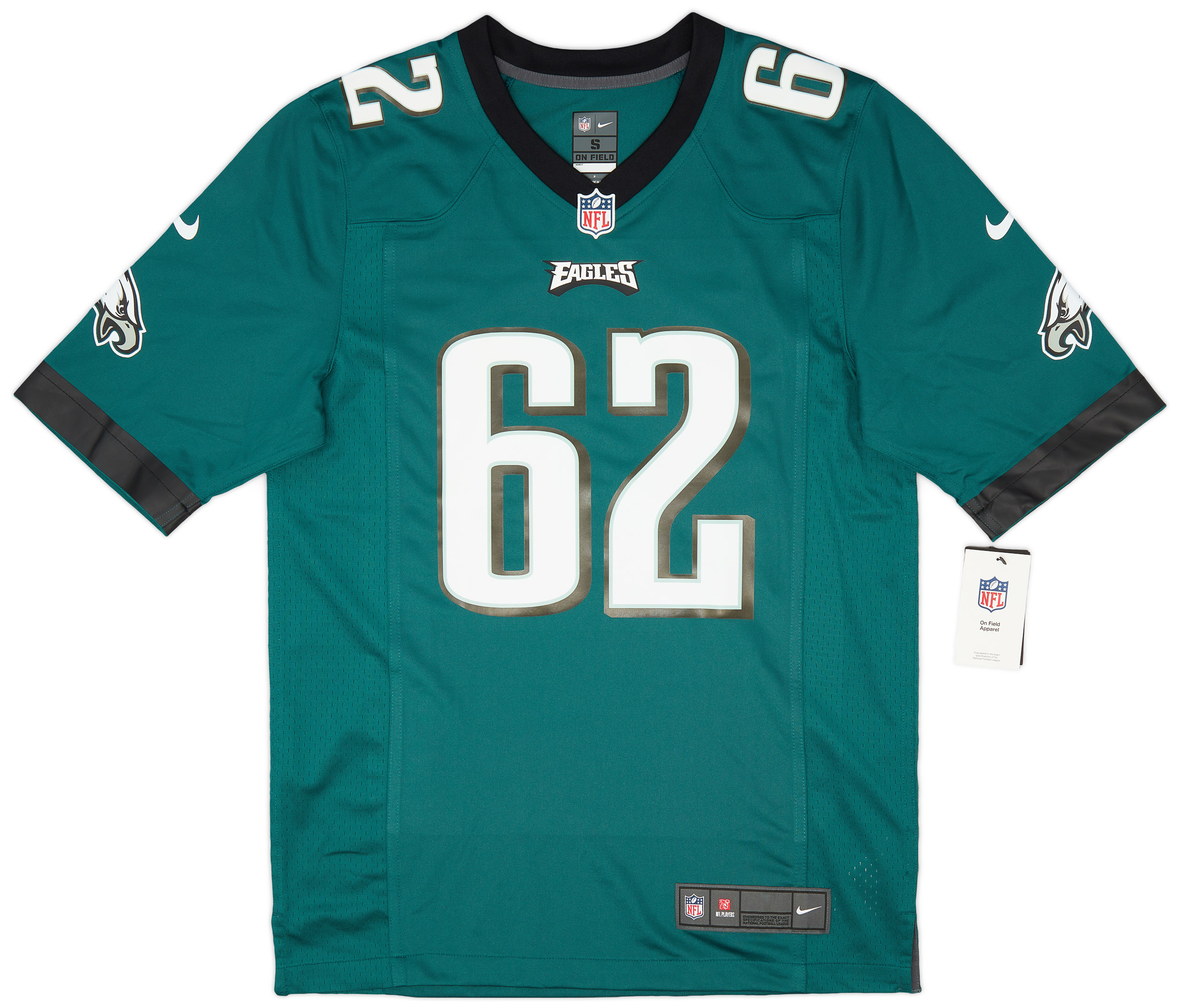 2012-23 Philadelphia Eagles Kelce #62 Nike Game Home Jersey (XL)