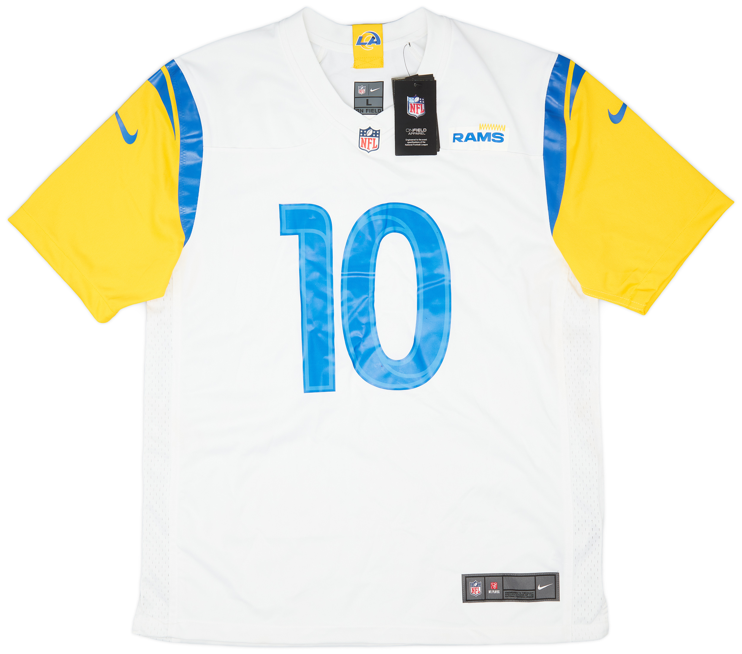 2020-23 LA Rams Kupp #10 Nike Game Away Jersey (L)