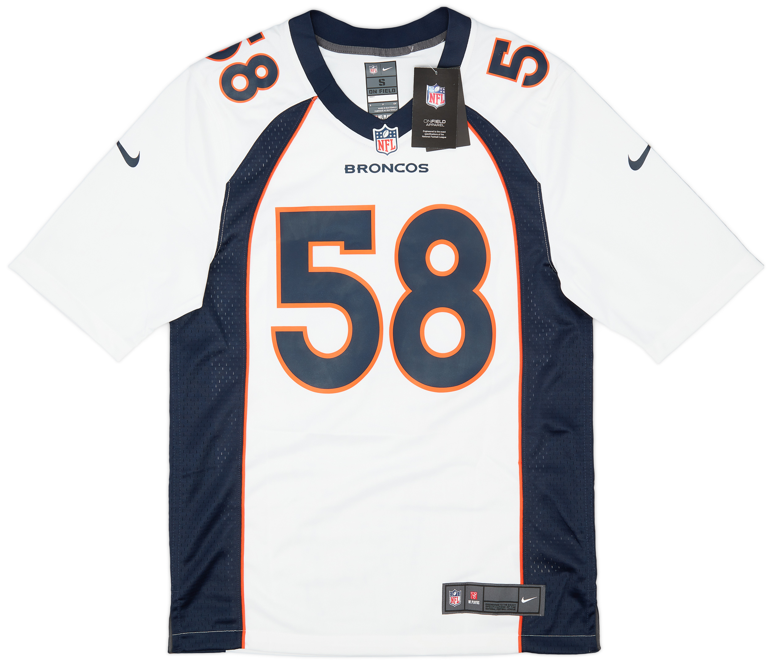 2013-21 Denver Broncos Miller #58 Nike Game Away Jersey (S)