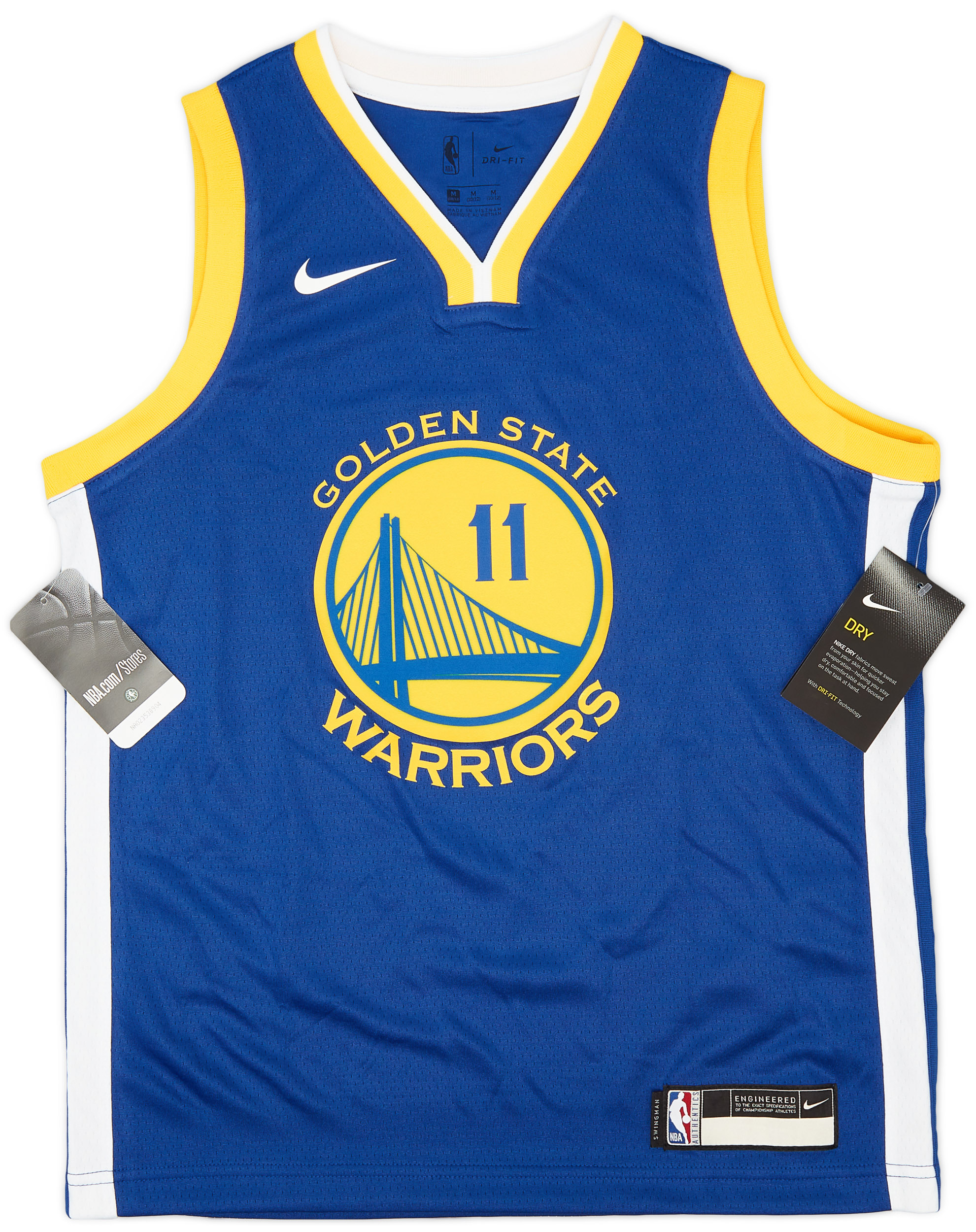 2017-24 Golden State Warriors Thompson #11 Nike Swingman Away Jersey (M ...
