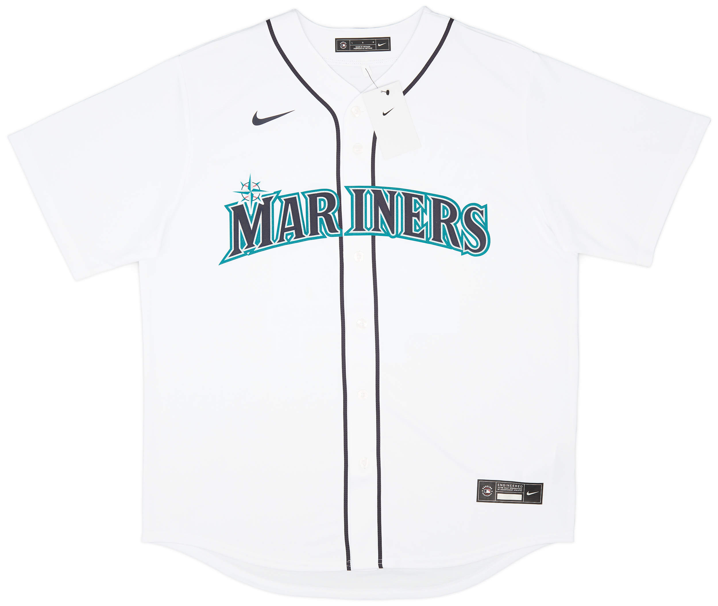 2022-24 Seattle Mariners Rodriguez #44 Nike Home Jersey (L)