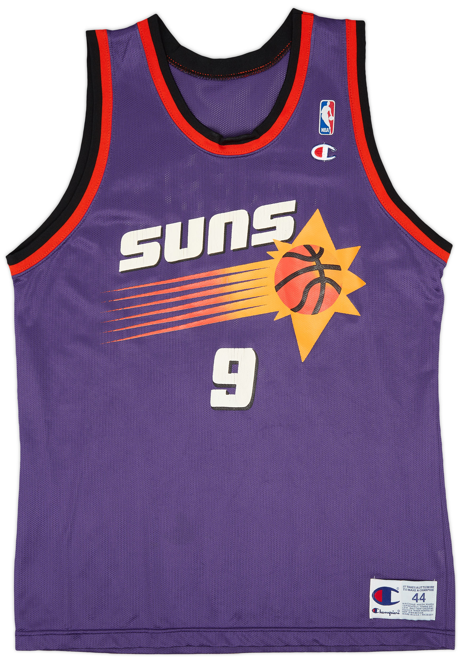 1992-95 Phoenix Suns Majerle #9 Champion Away Jersey (Very Good) L
