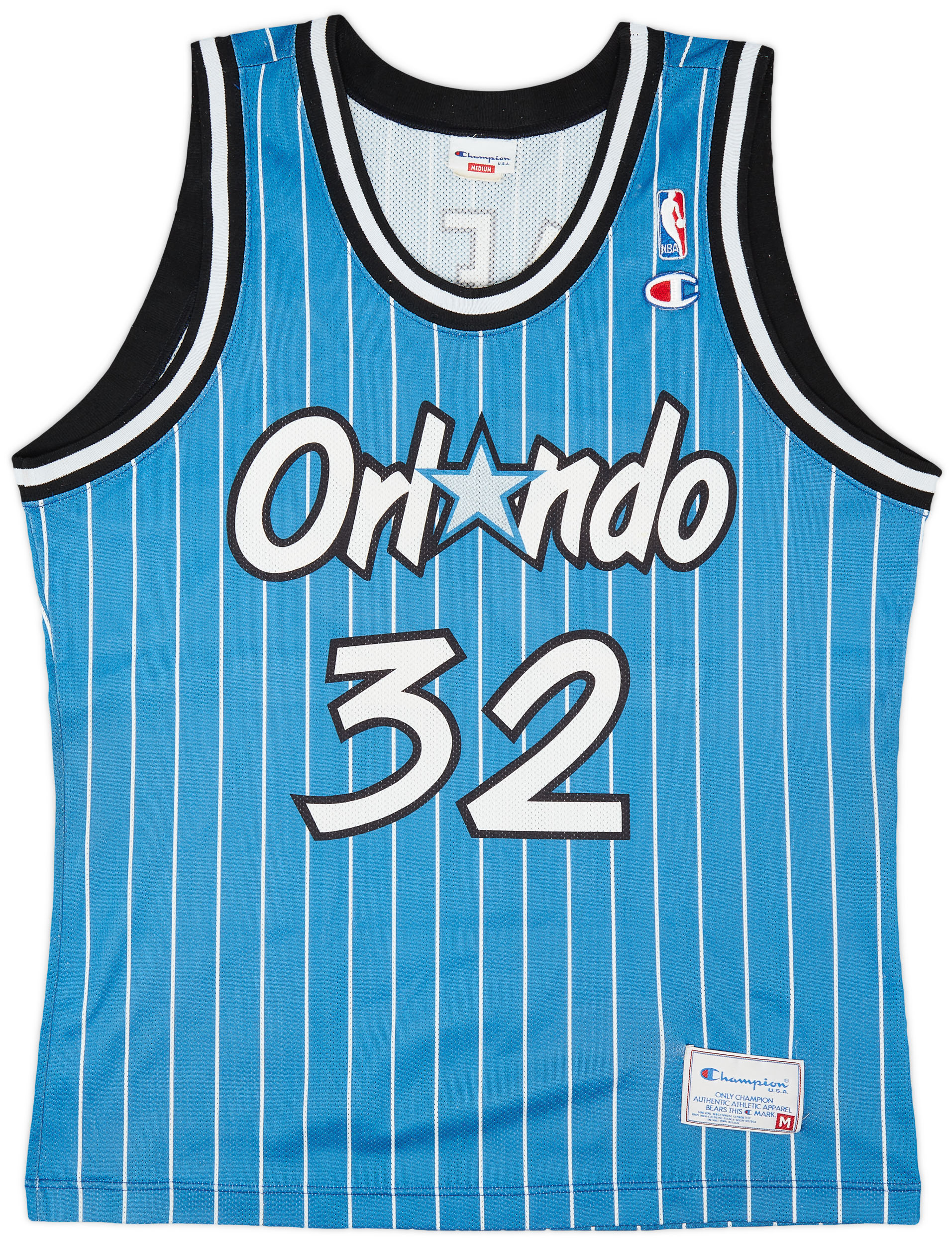 1994-96 Orlando Magic O'Neal #32 Champion Away Jersey (Excellent) M