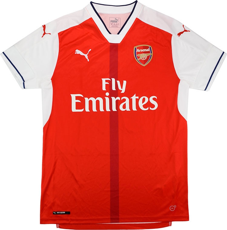 2016-17 Arsenal Home Shirt - 5/10 - (S)